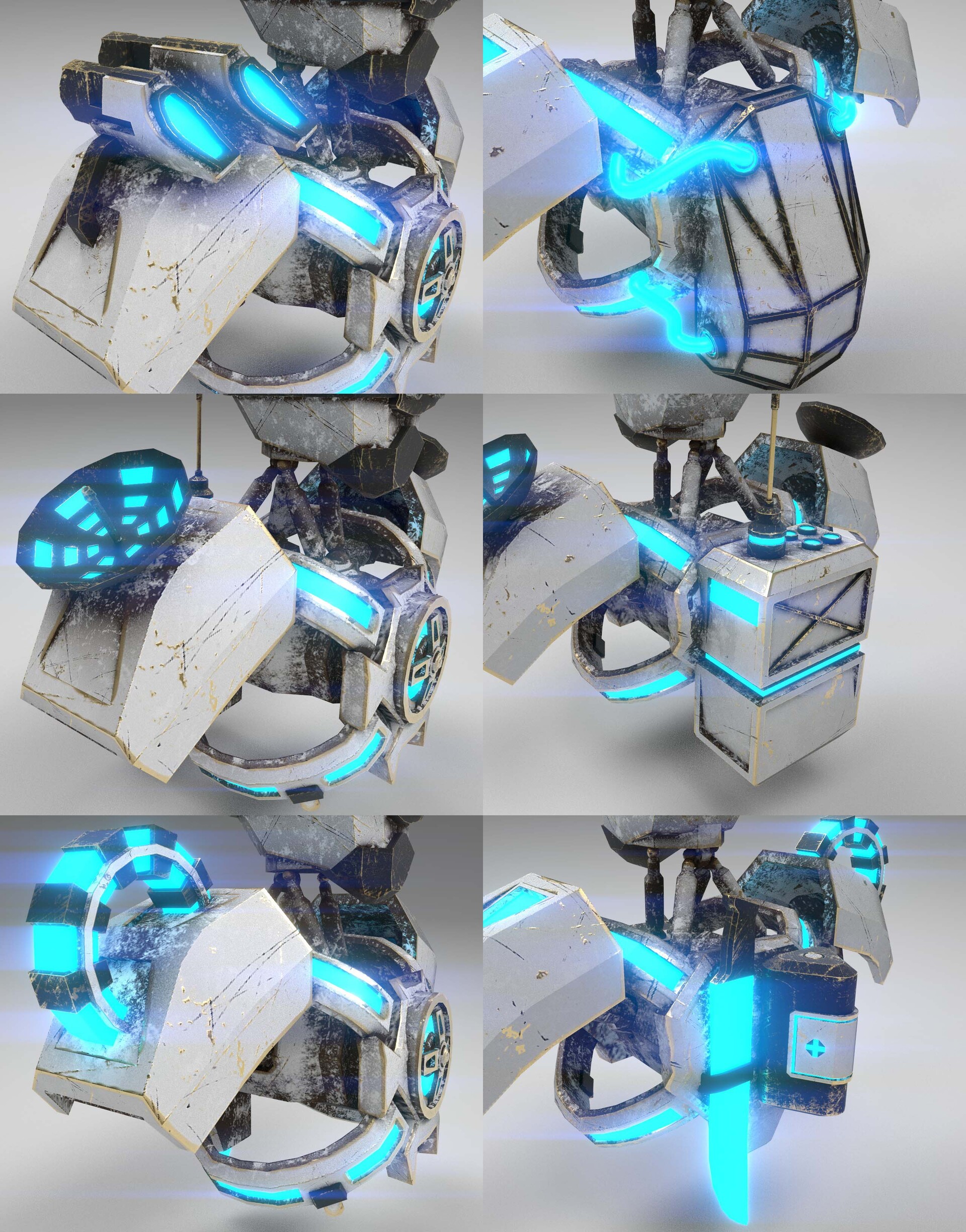 Nicholas Butler - GUNSHIELD Robot