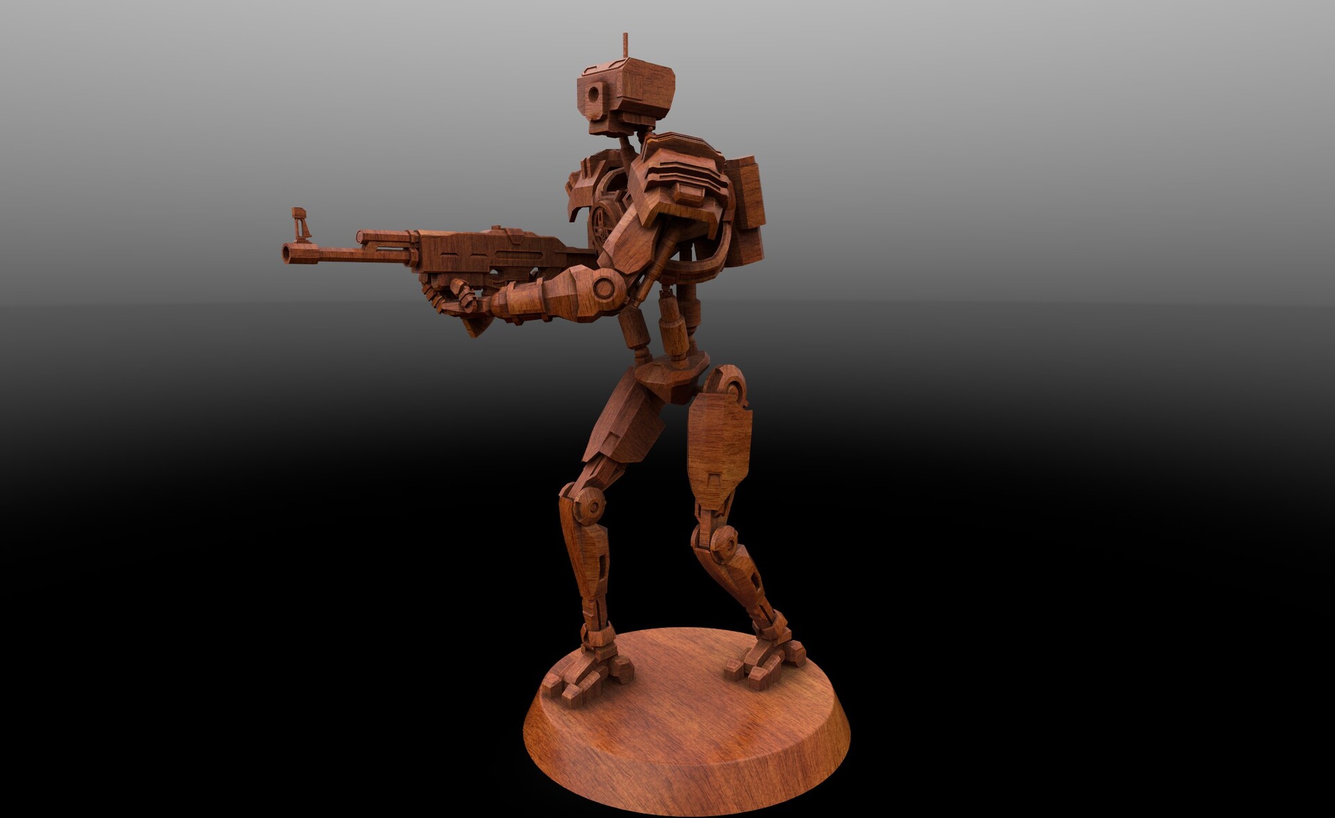 Nicholas Butler - GUNSHIELD Robot