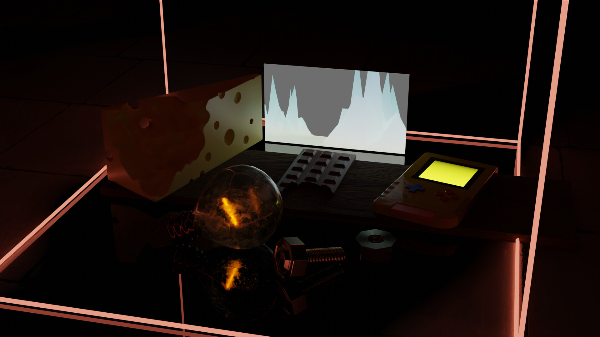 ArtStation - Various Objects Modeled in Blender