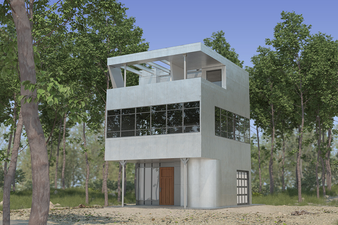 ArtStation - Aluminum House