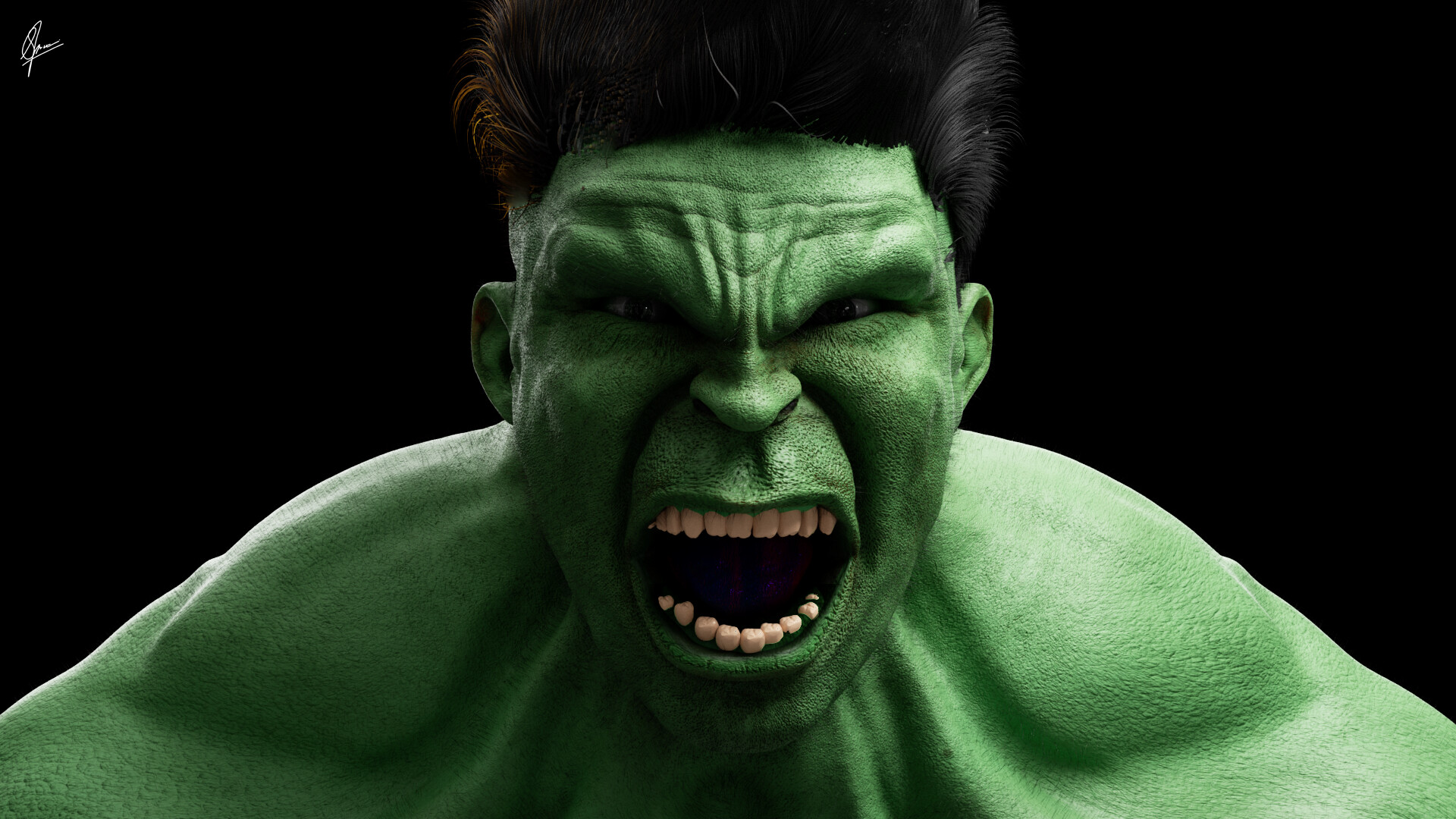 ArtStation - The Incredible Hulk