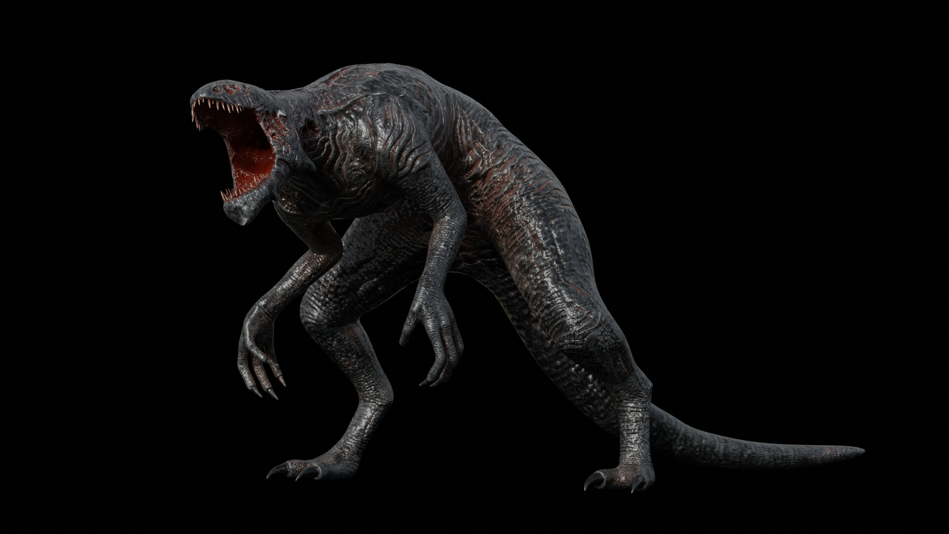 ArtStation - Obscurux-X mutant creature
