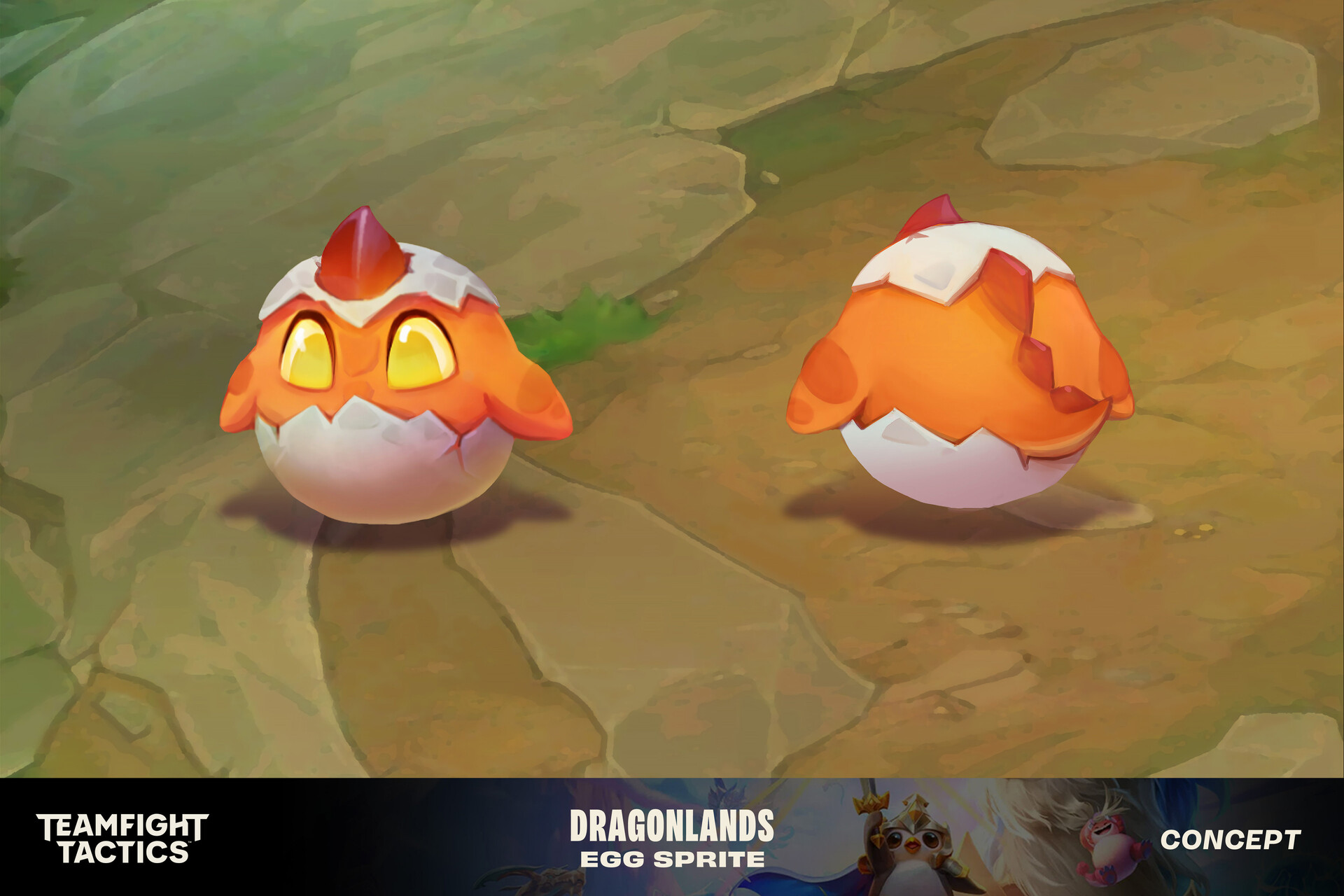 Arya W - TFT Dragon Dancer Ossia&Egg Sprite