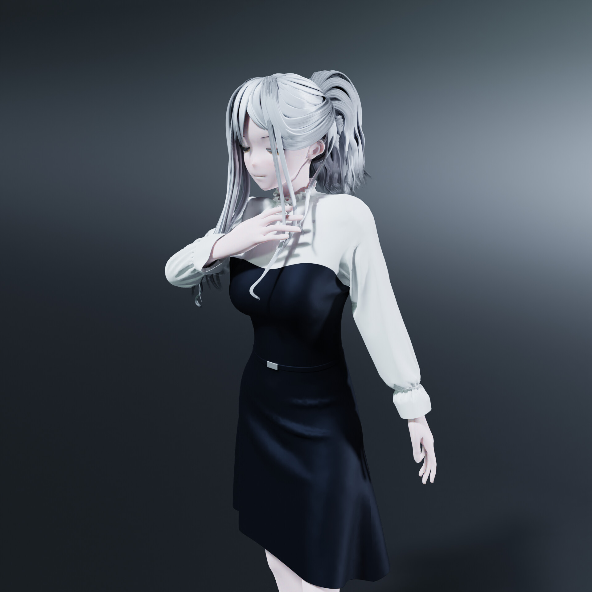 ArtStation - AK12 Outfit 9 - Girls' Frontline