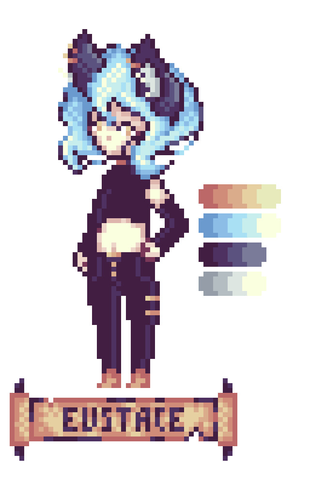 ArtStation - Pixelart OC design