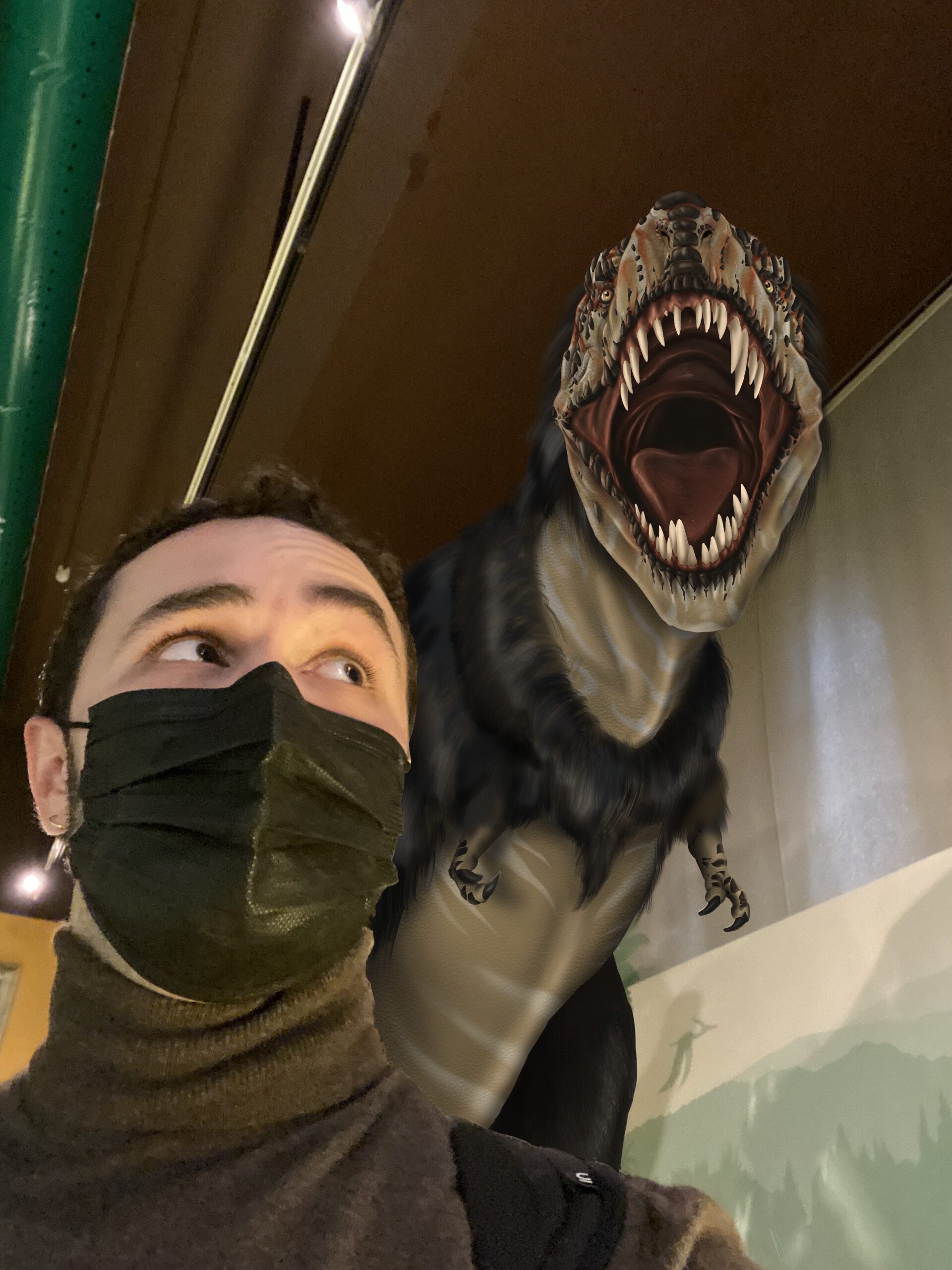 ArtStation - Meeting the T-Rex