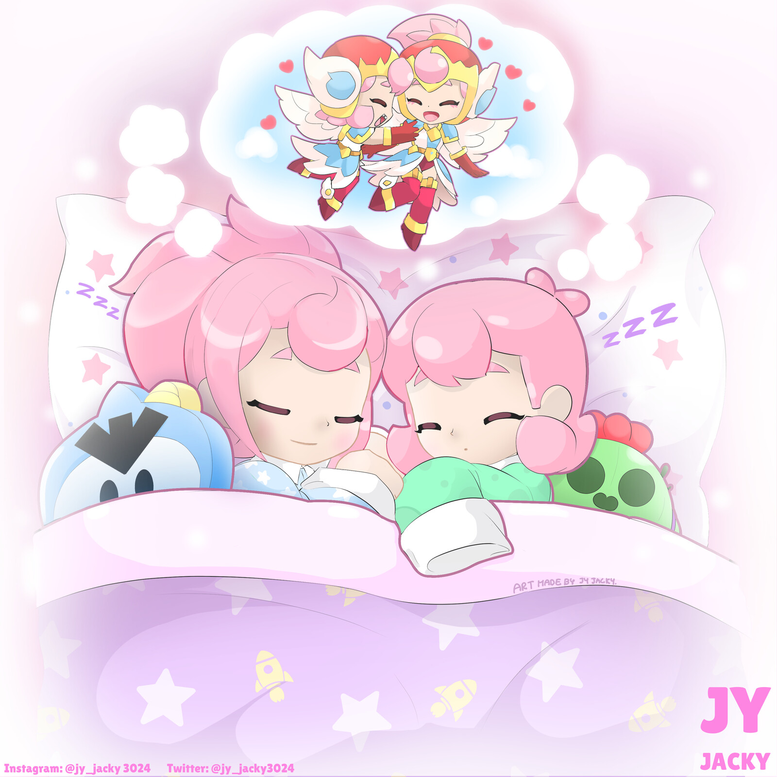 Jacky Yang - Sleepy Janet and Bonnie BrawlStars