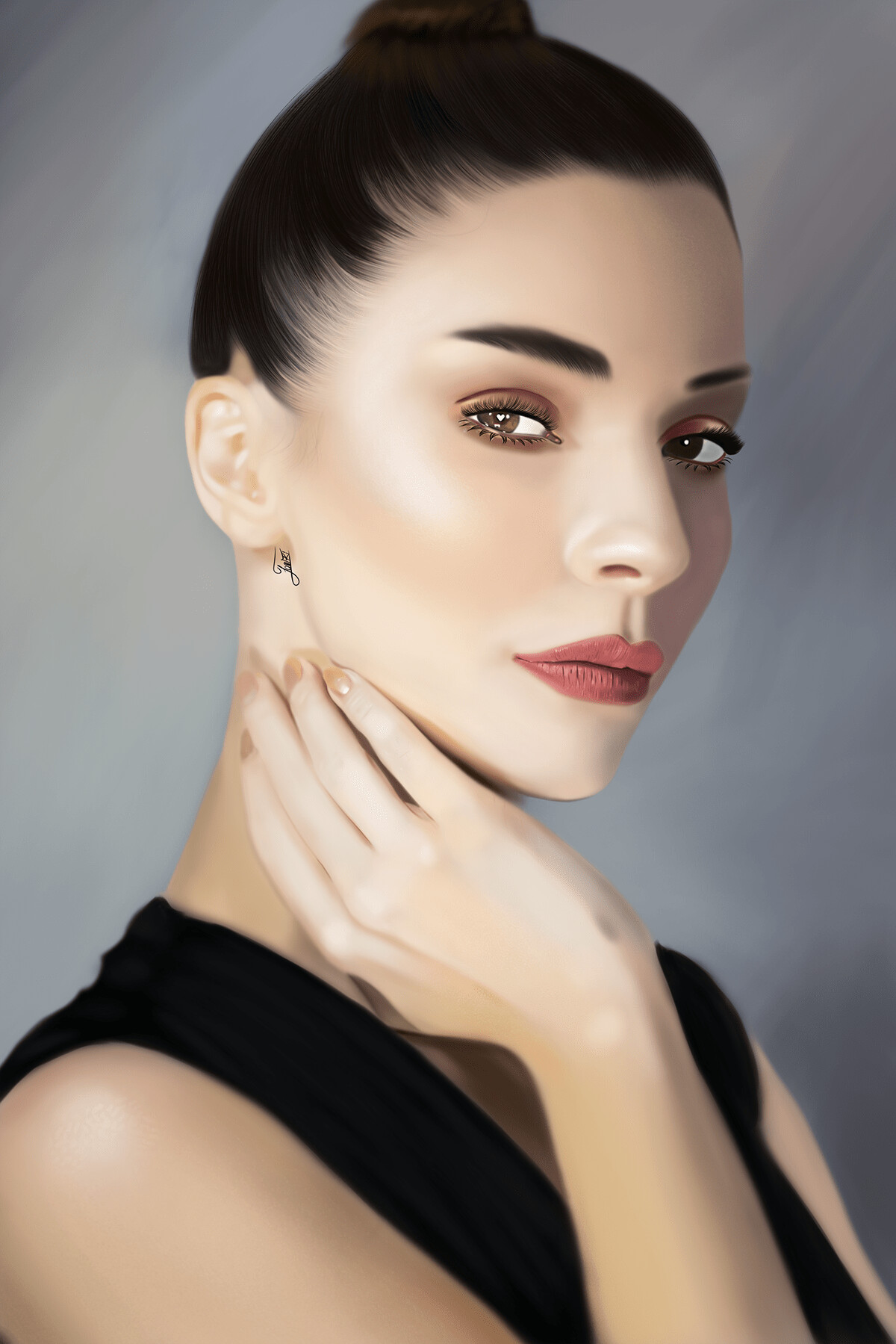 ArtStation - Digital Portrait Drawing - 9