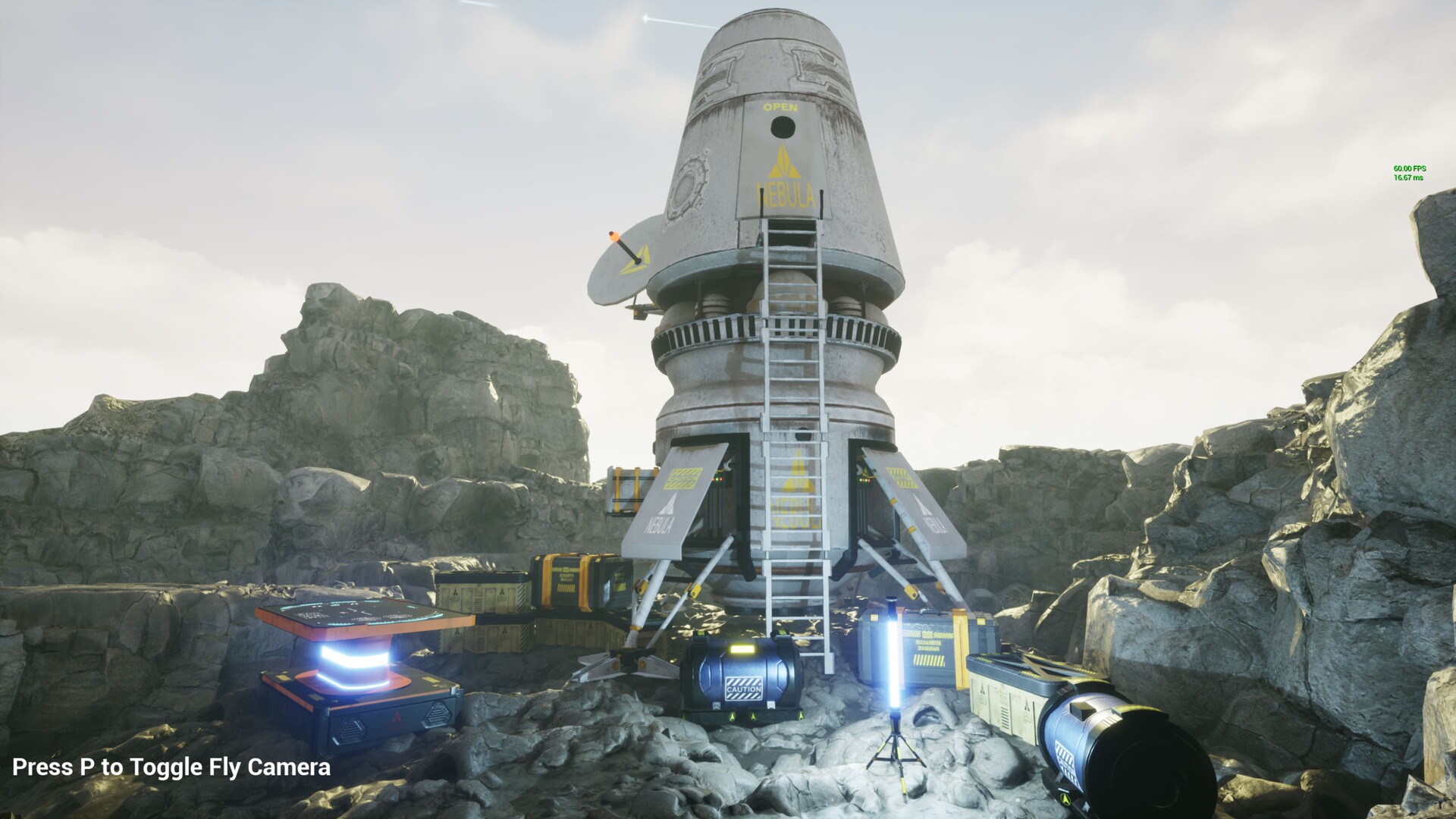 ArtStation - Spaceship Landing