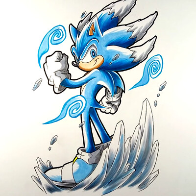 how to draw sonic grunty art