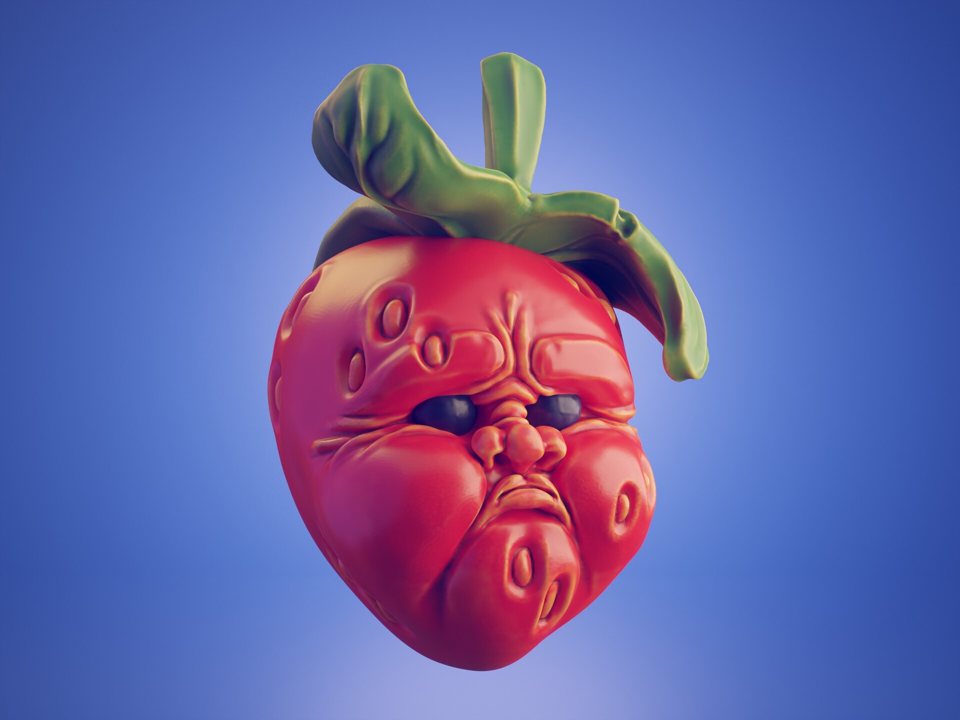 ArtStation - Strawberry Monster (OLD)