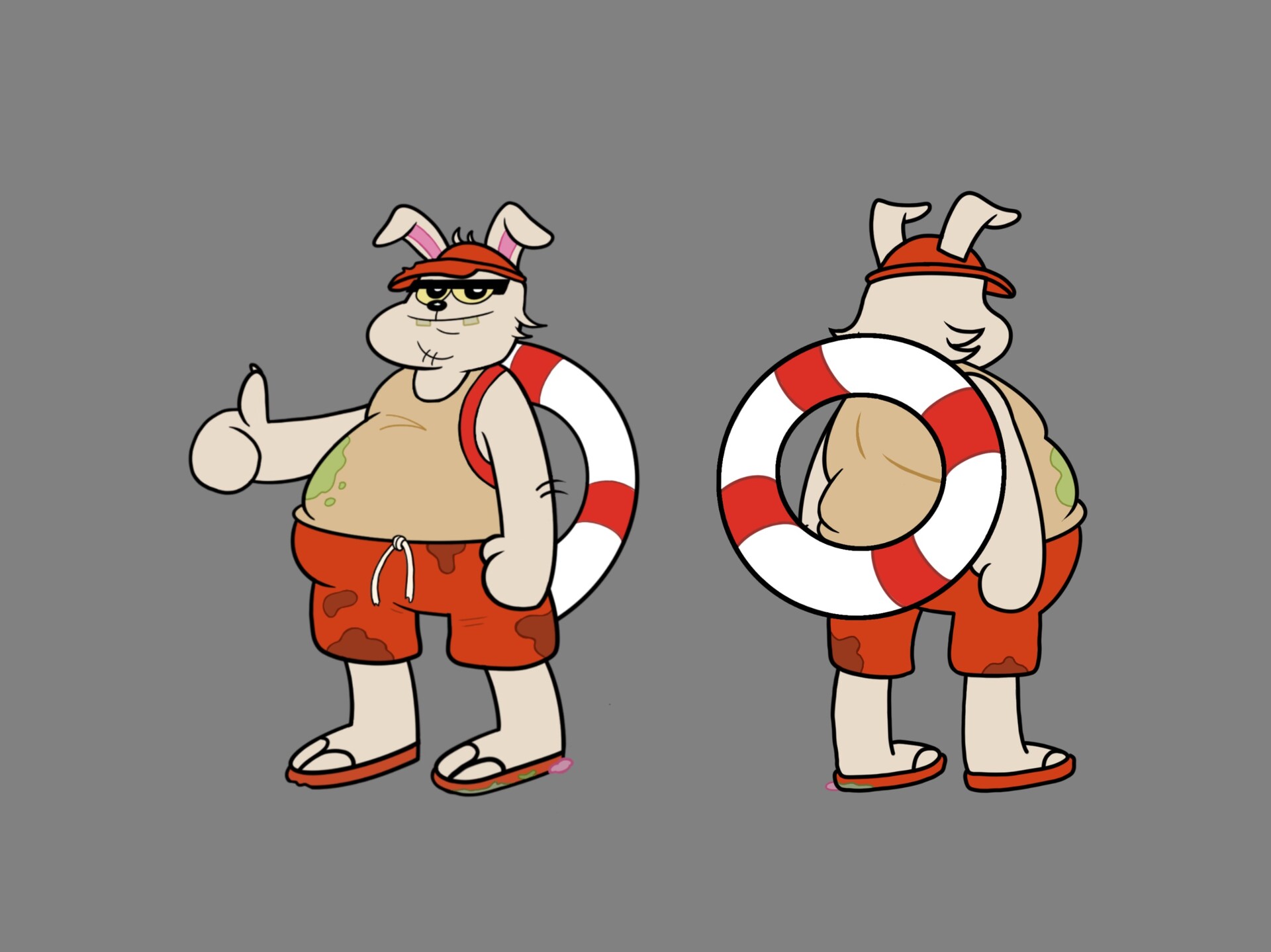 ArtStation - Lazy Lifeguard