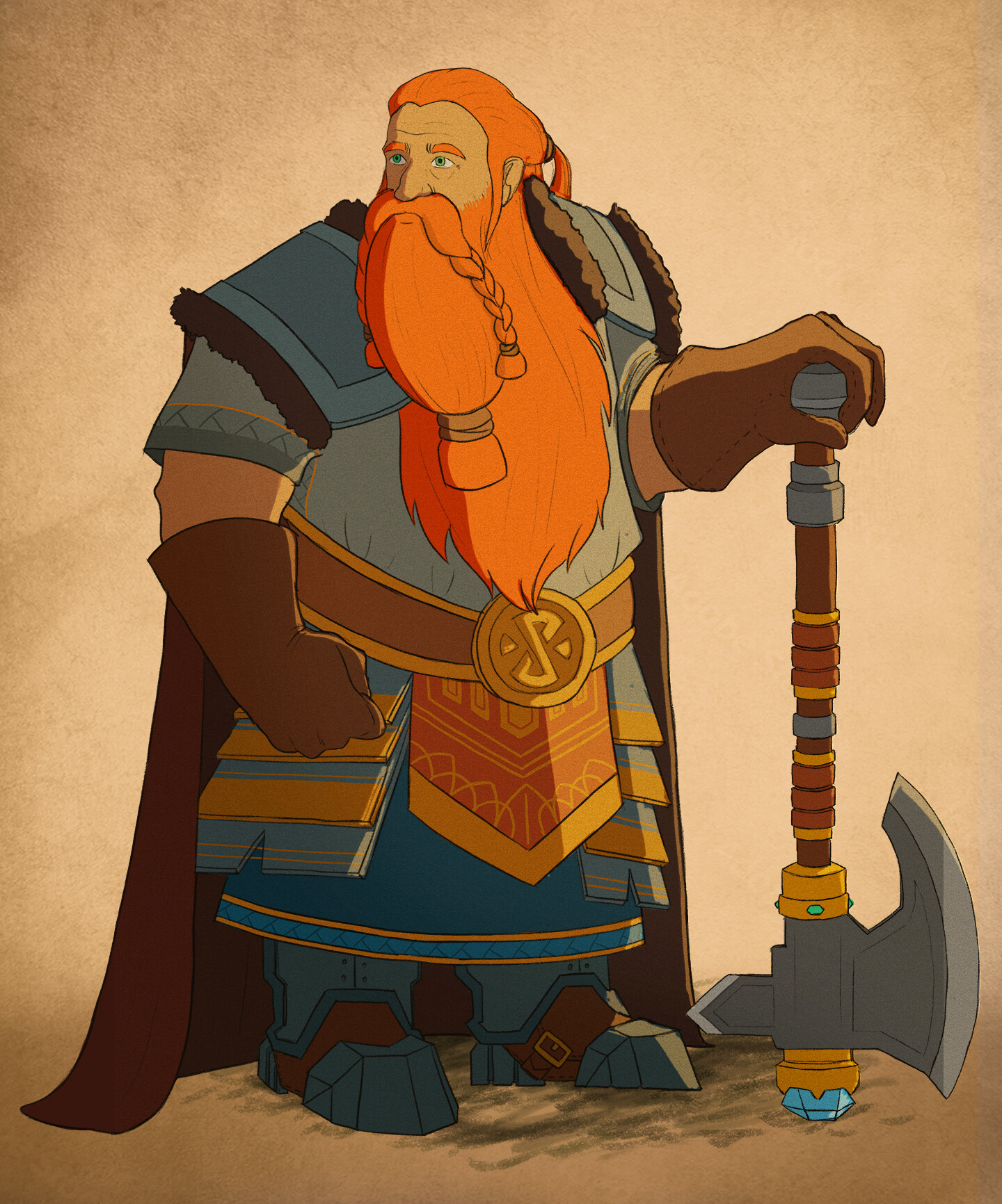 ArtStation - Song of Durin: Durin III