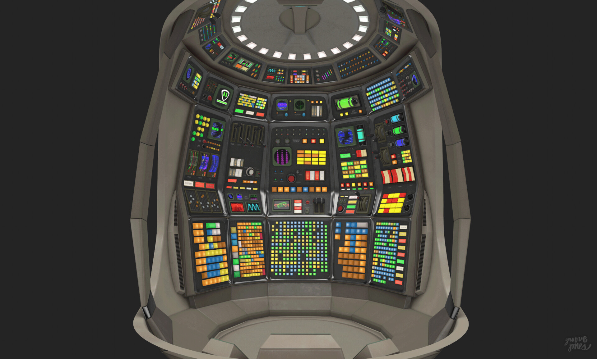 ArtStation - Time Machine Vehicle for VR