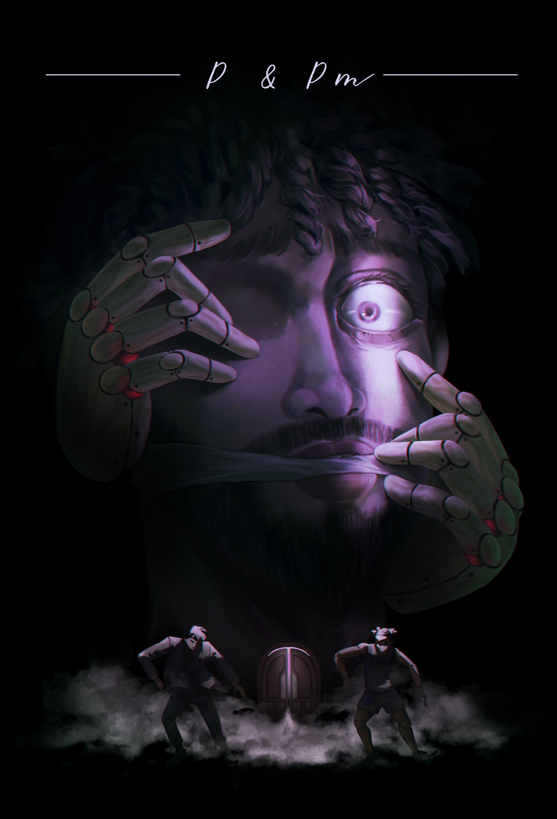 ArtStation - Jaja Vankova & bdash horror puppet 2