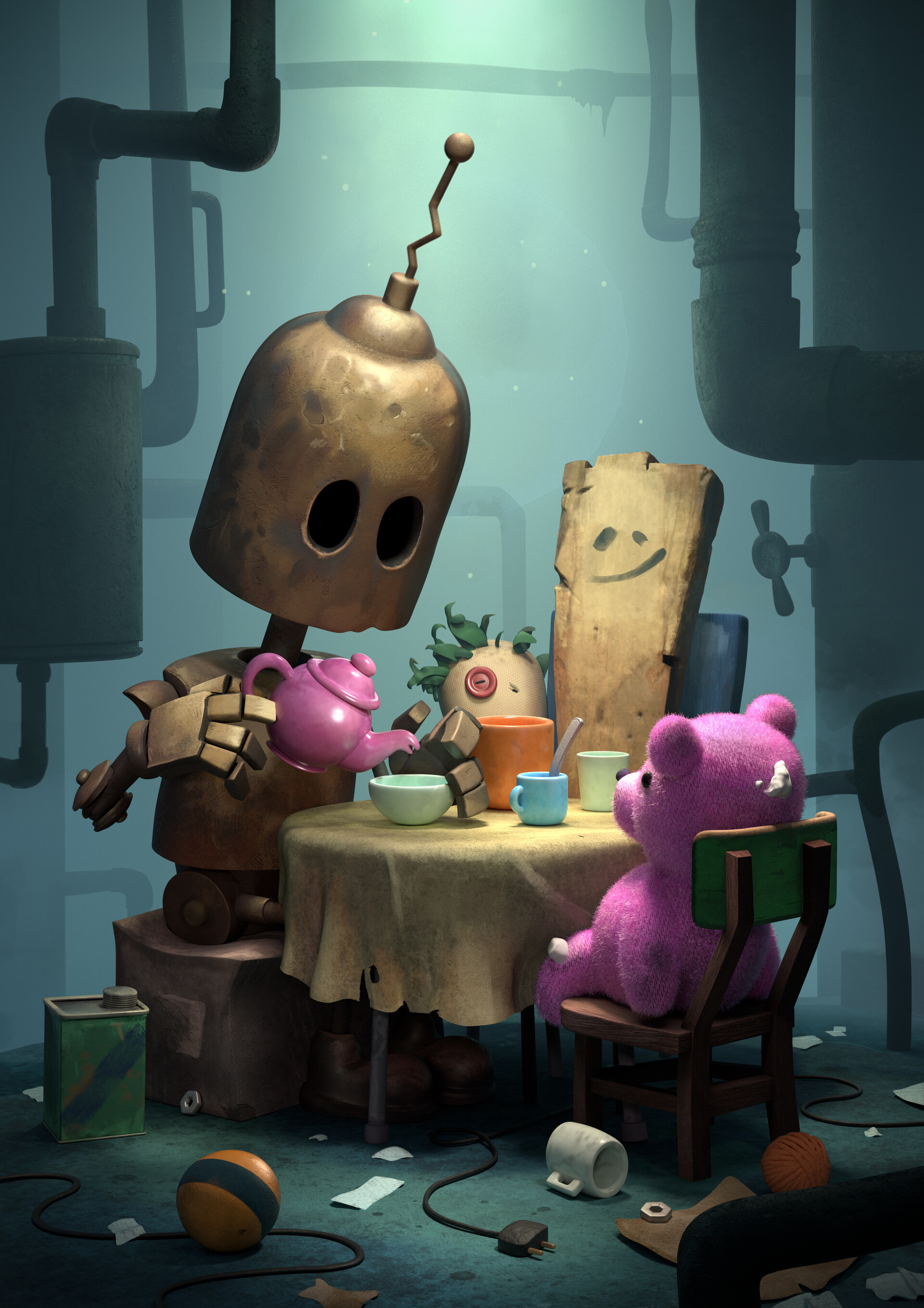 ArtStation - Little Tea Party