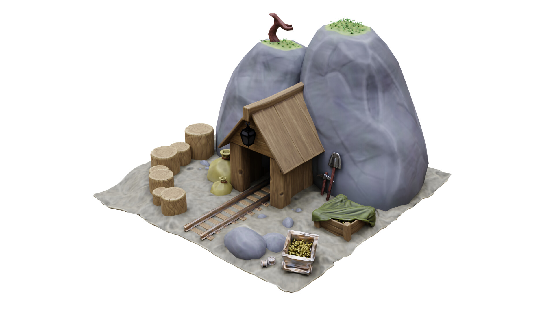 ArtStation - gold mine