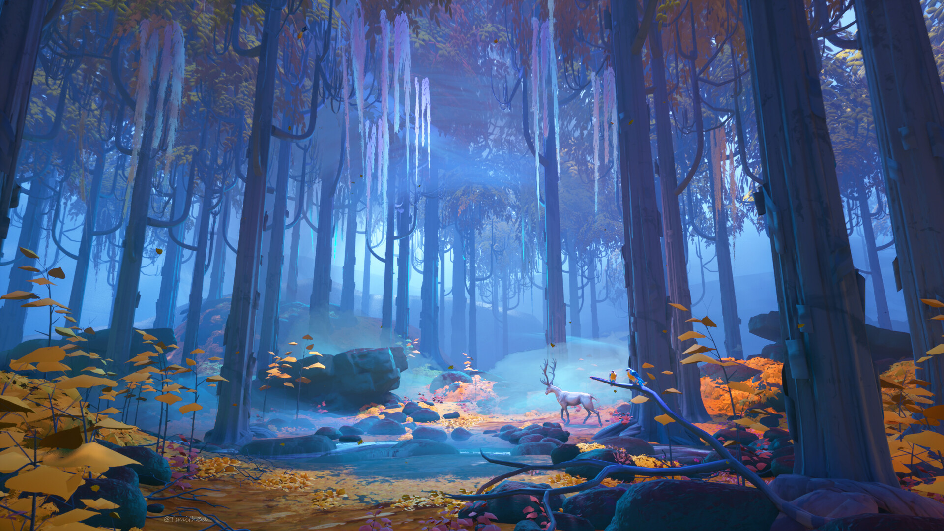 ArtStation - Golden Forest in UE5