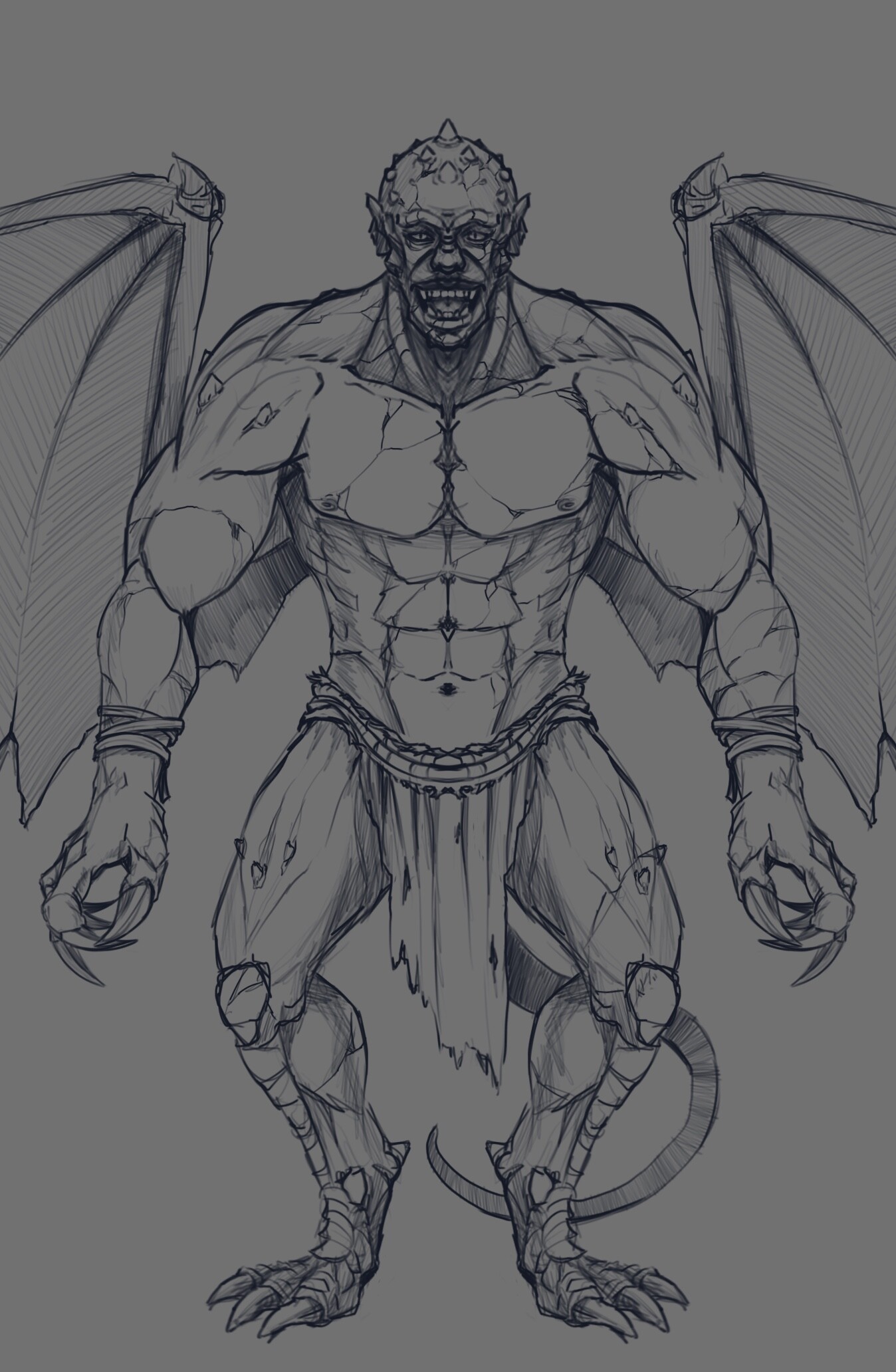 ArtStation - Gargoyle Concept