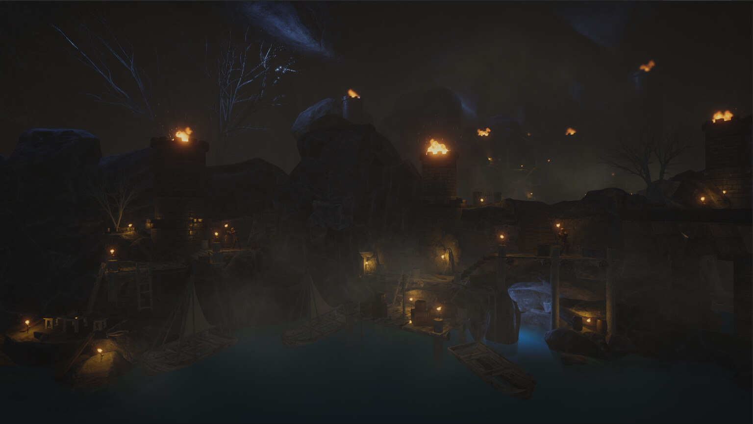 Maksymilian Wróblewski - Underground Harbour - HighPoly - Level Artist ...