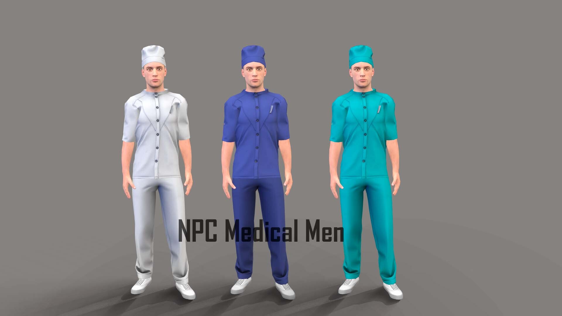 ArtStation - NPC Medical Man