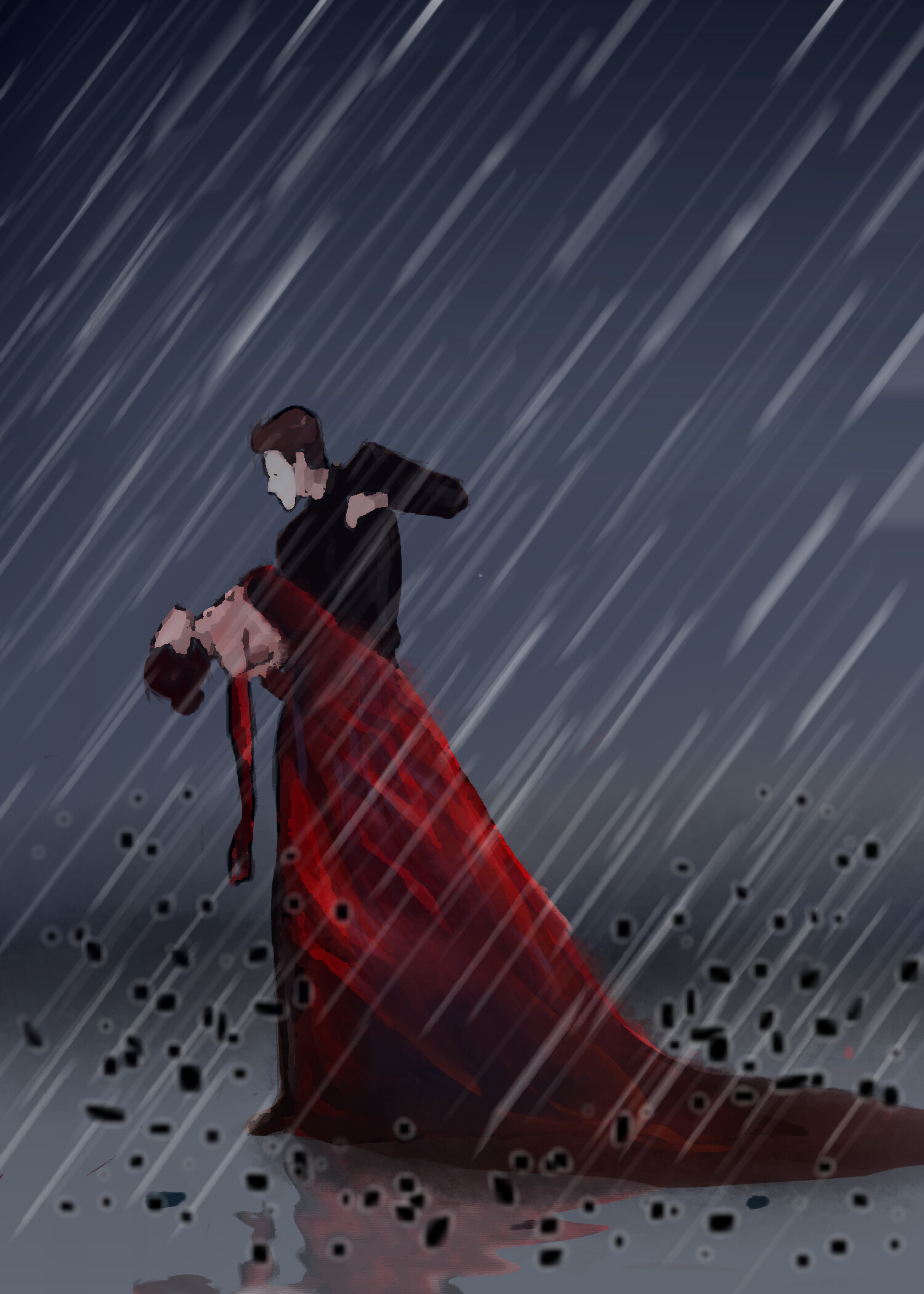 ArtStation - The Last Dance in Red