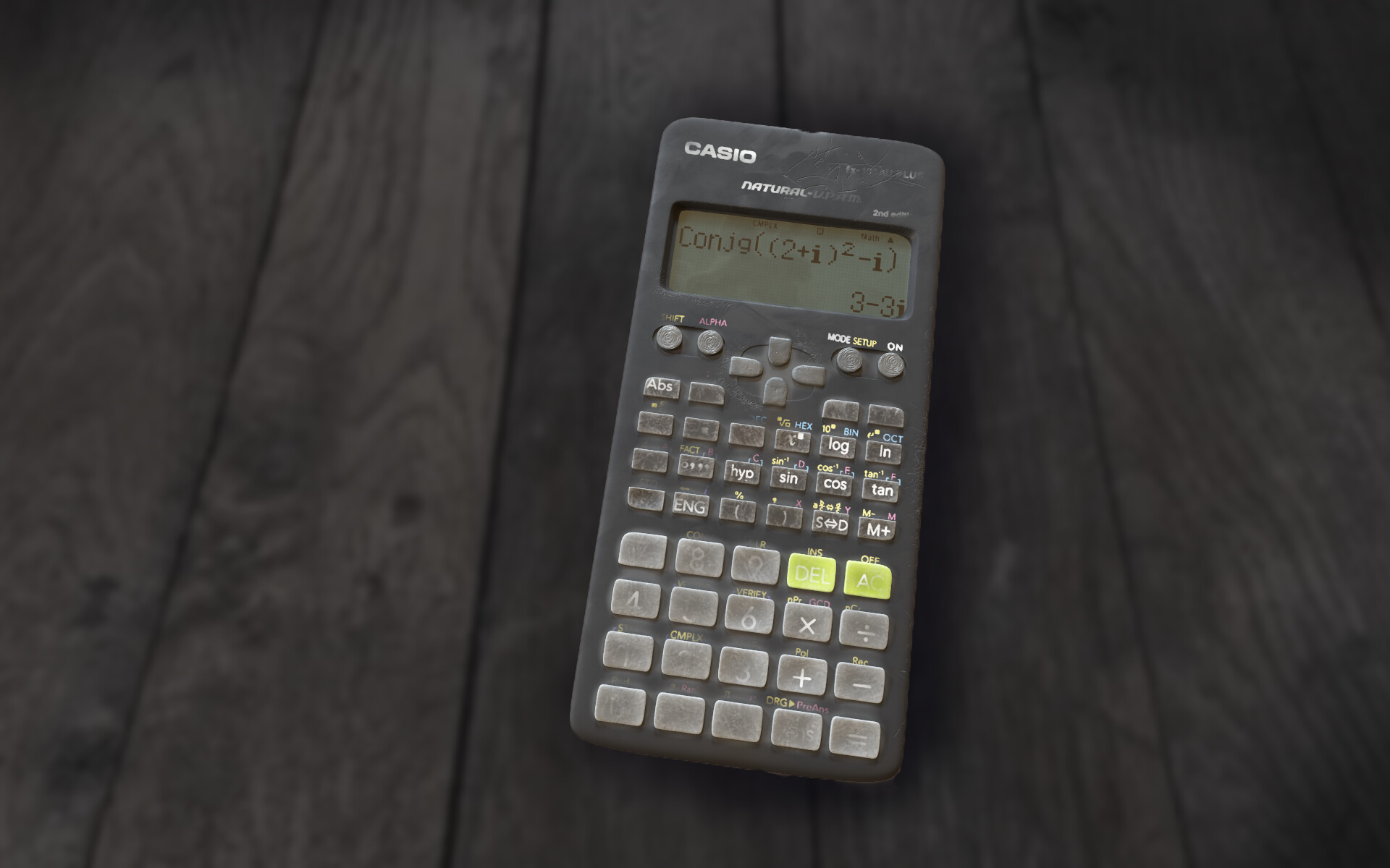 ArtStation - Casio fx 100 vintage