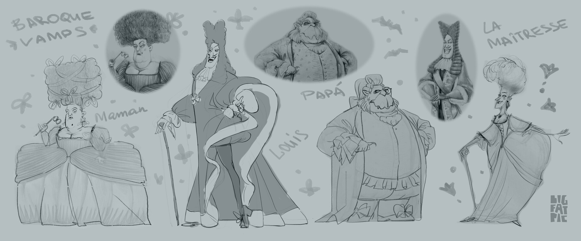 Anastasiia Sergeeva - The Age of Vampires. Rococo