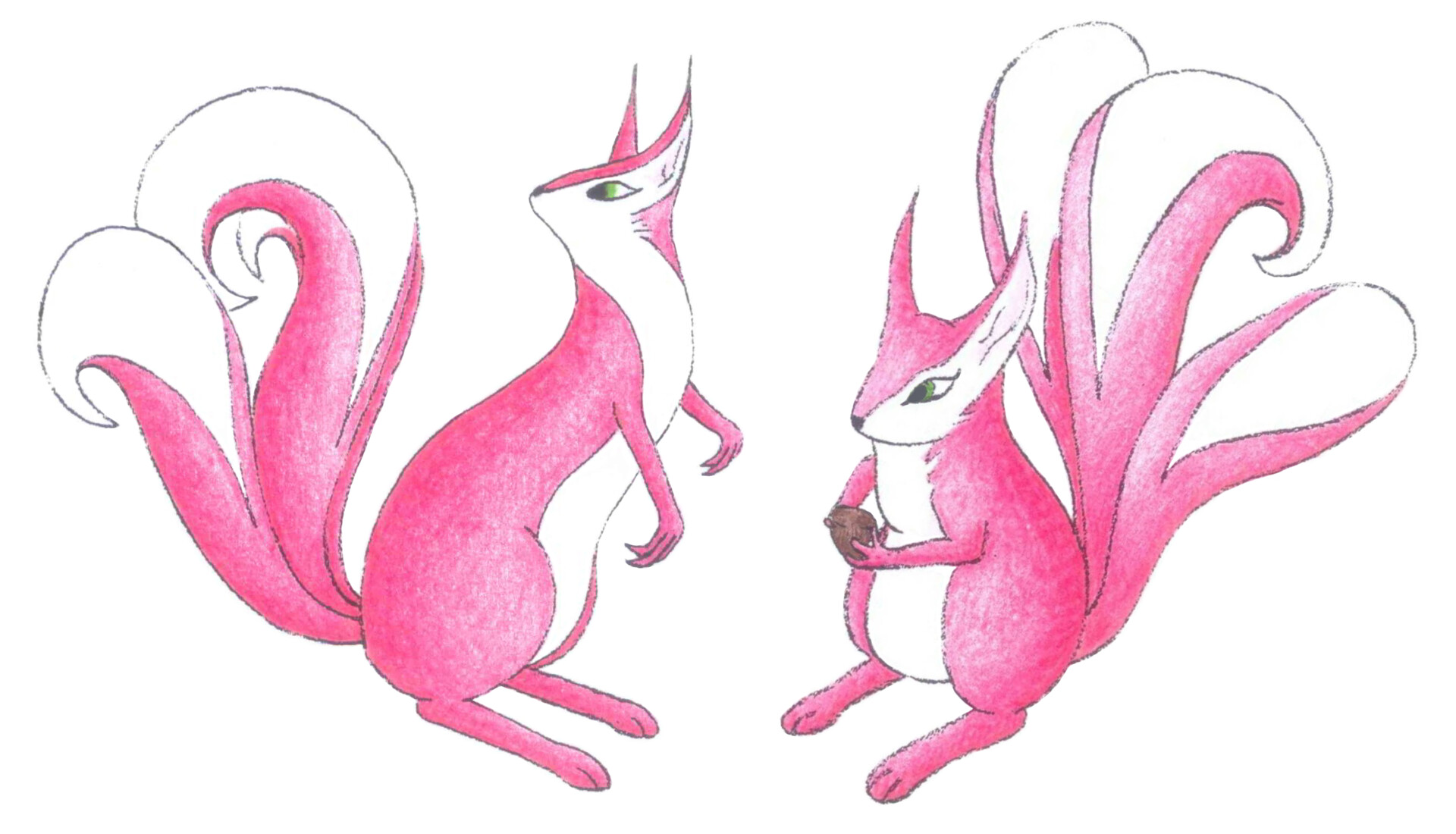 ArtStation - Pink Squirrels
