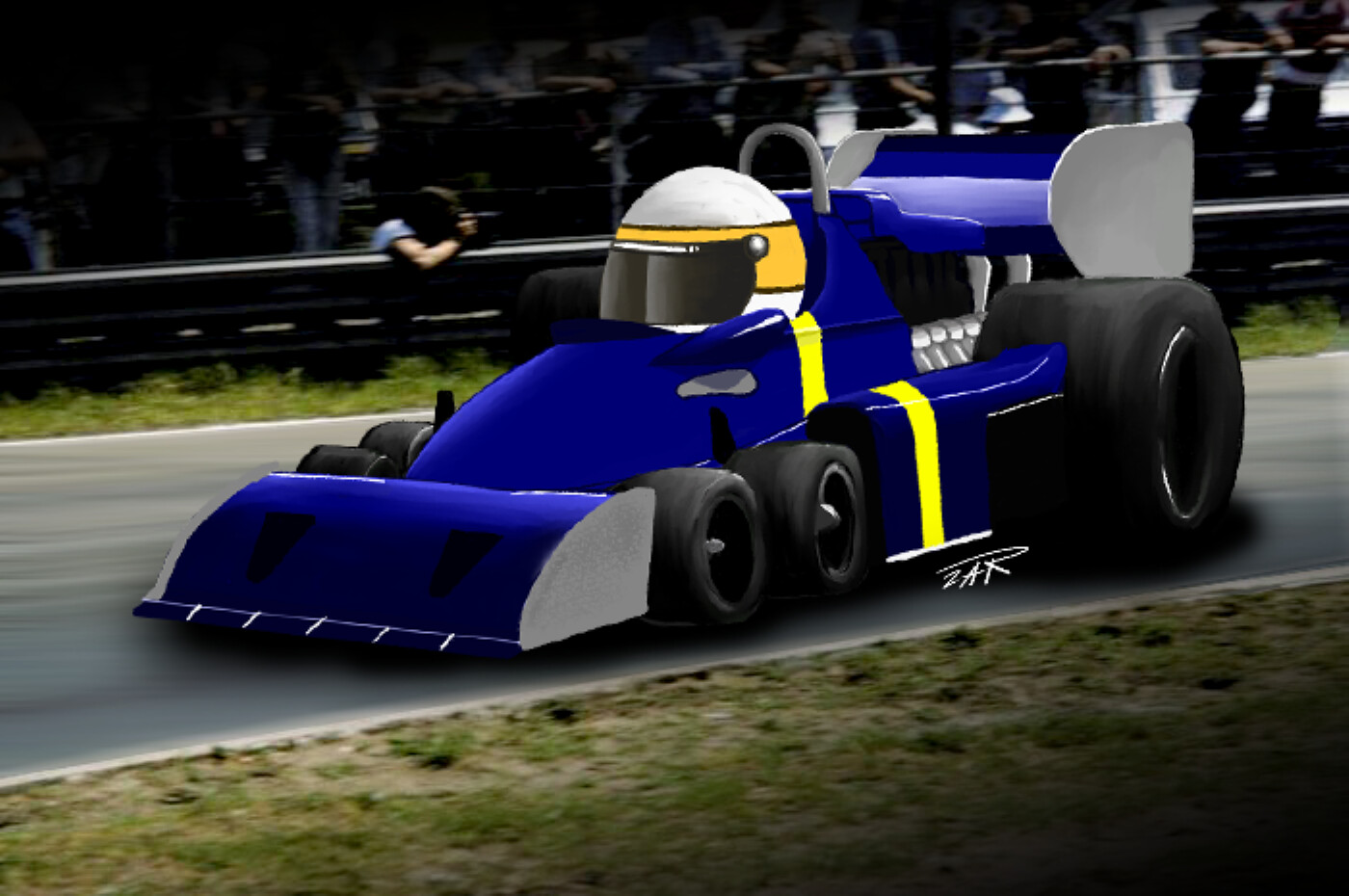 ArtStation - Tyrrell P34