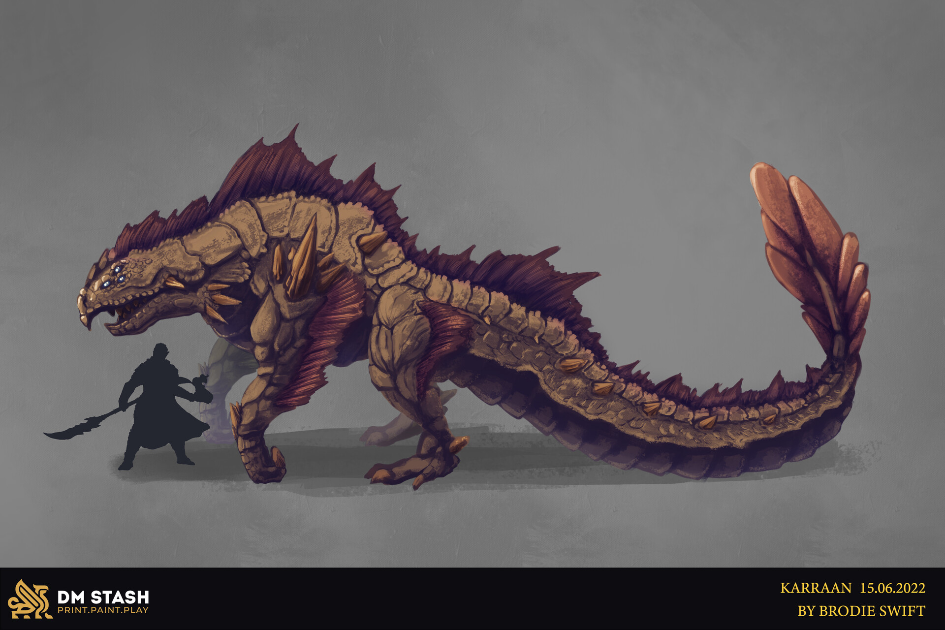 ArtStation - Amphibious Beast Concept