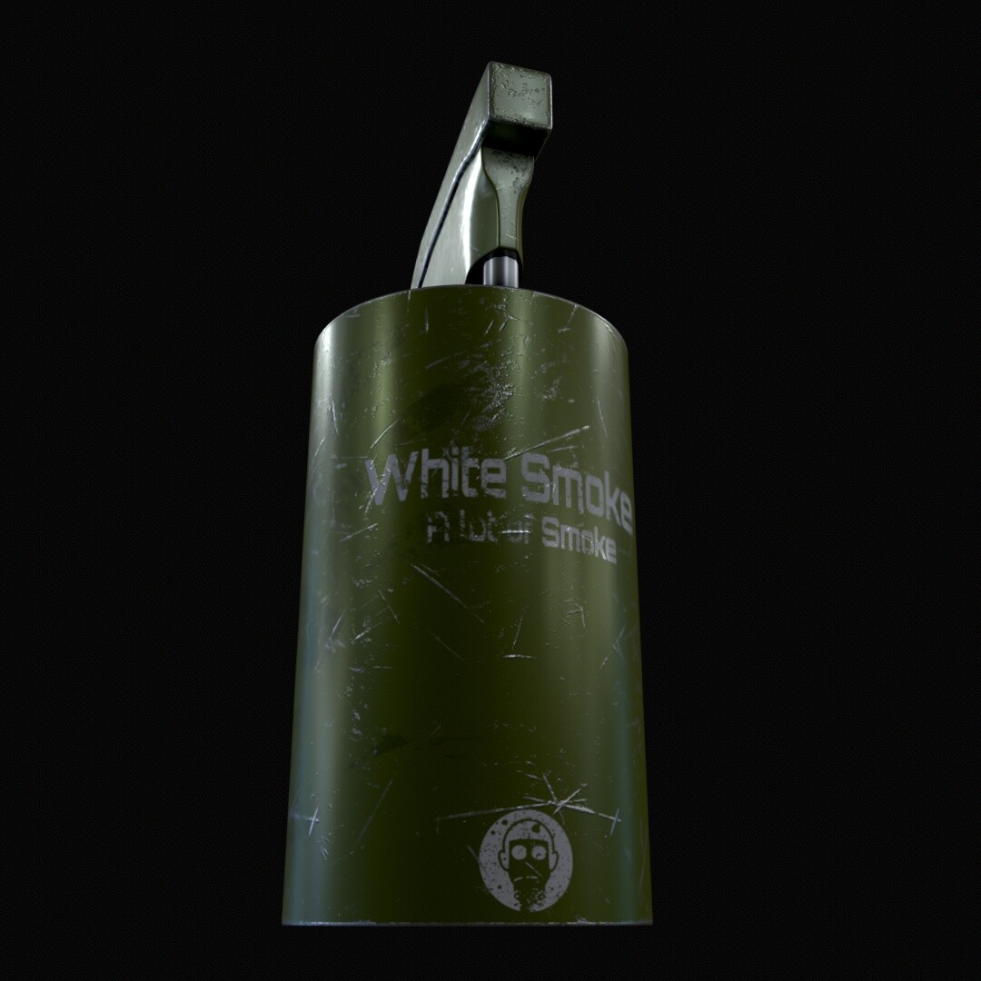 ArtStation - Smoke from the game recreated in reality