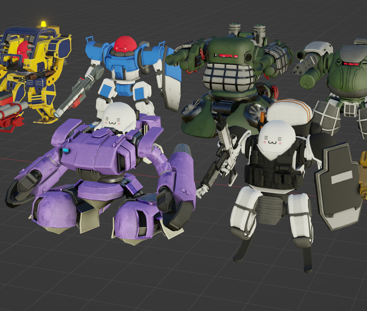 Sheeplane - Mech Design of PUNIHI LOADER 2