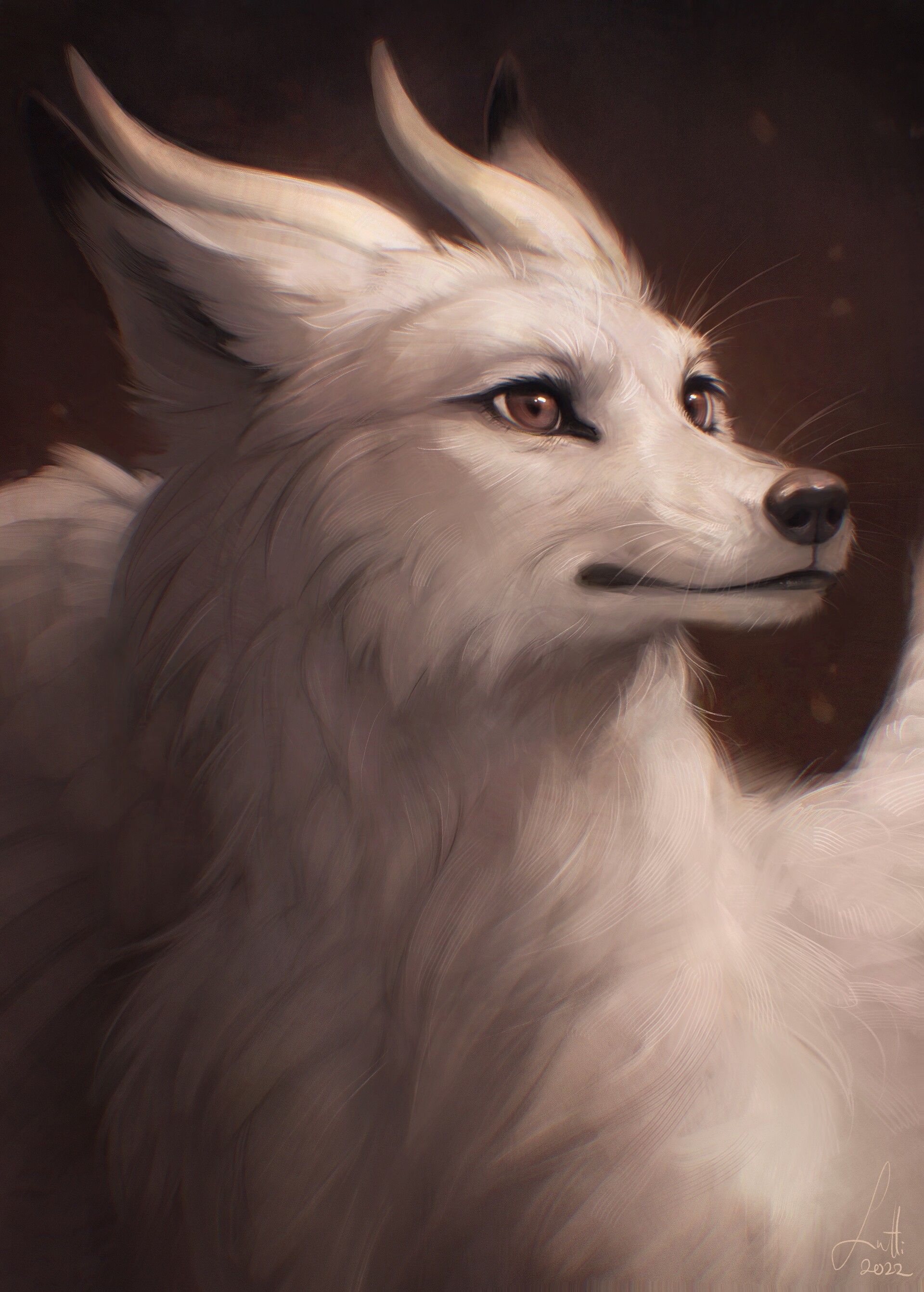 ArtStation - Fox portrait