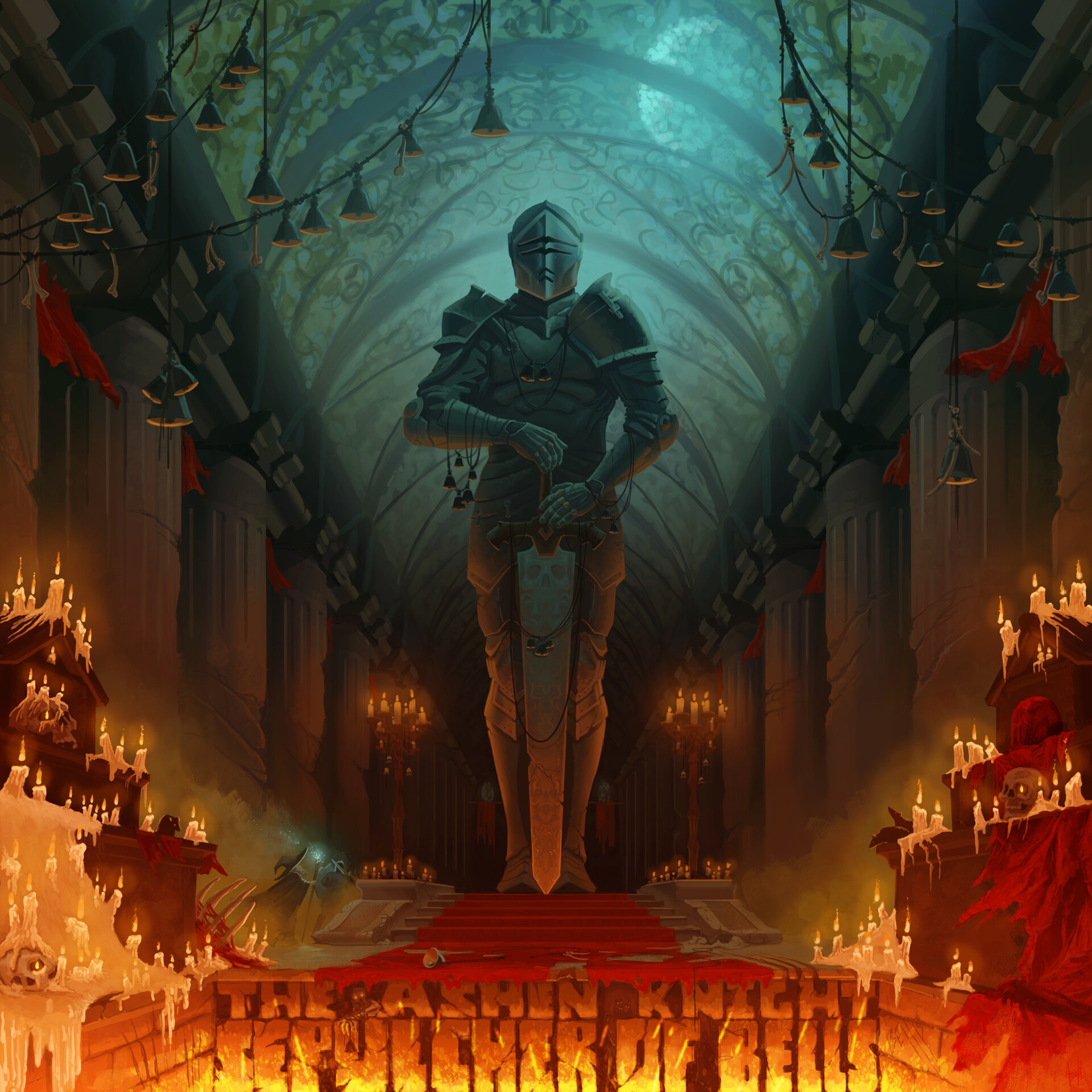 ArtStation - The Ashen Knight "Sepulcher of Bells"
