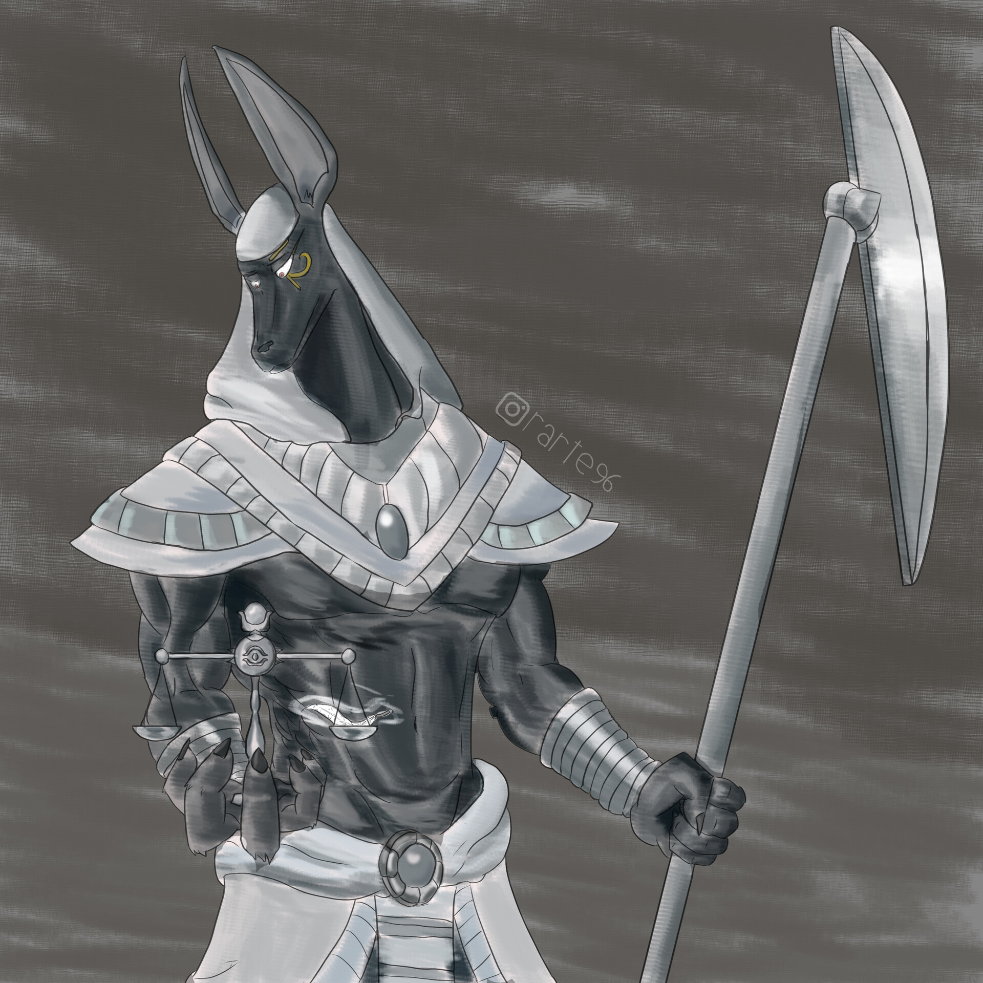 ArtStation - Anubis Sketch