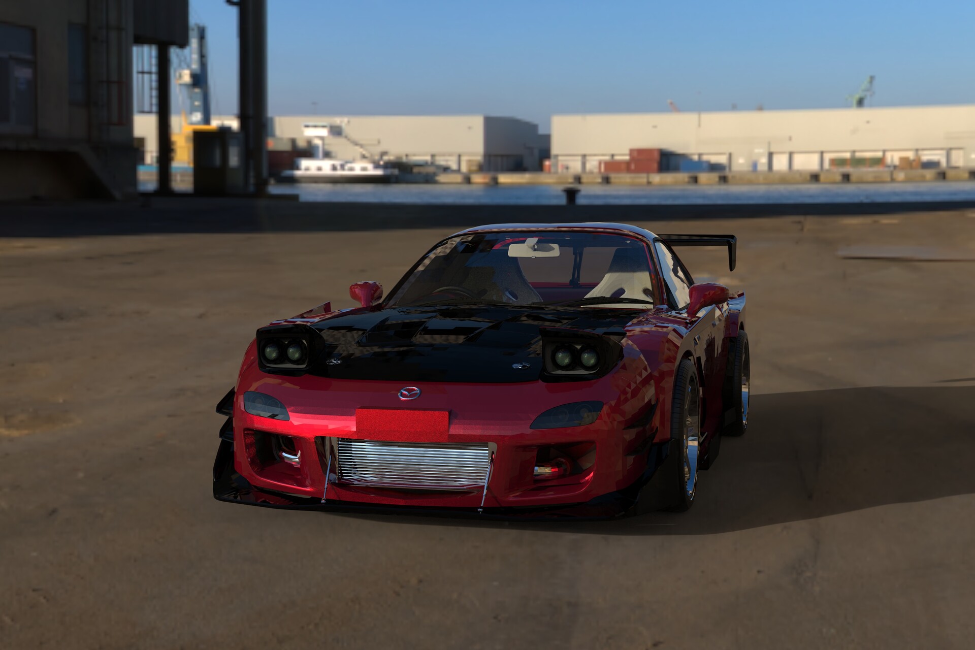ArtStation - Wankel Rx7 Tuned