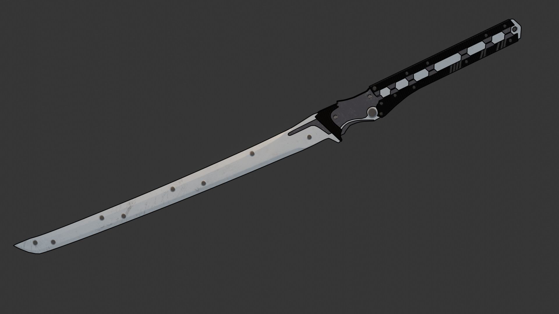Som3aCG - Raiden Sword - Metal Gear R-R