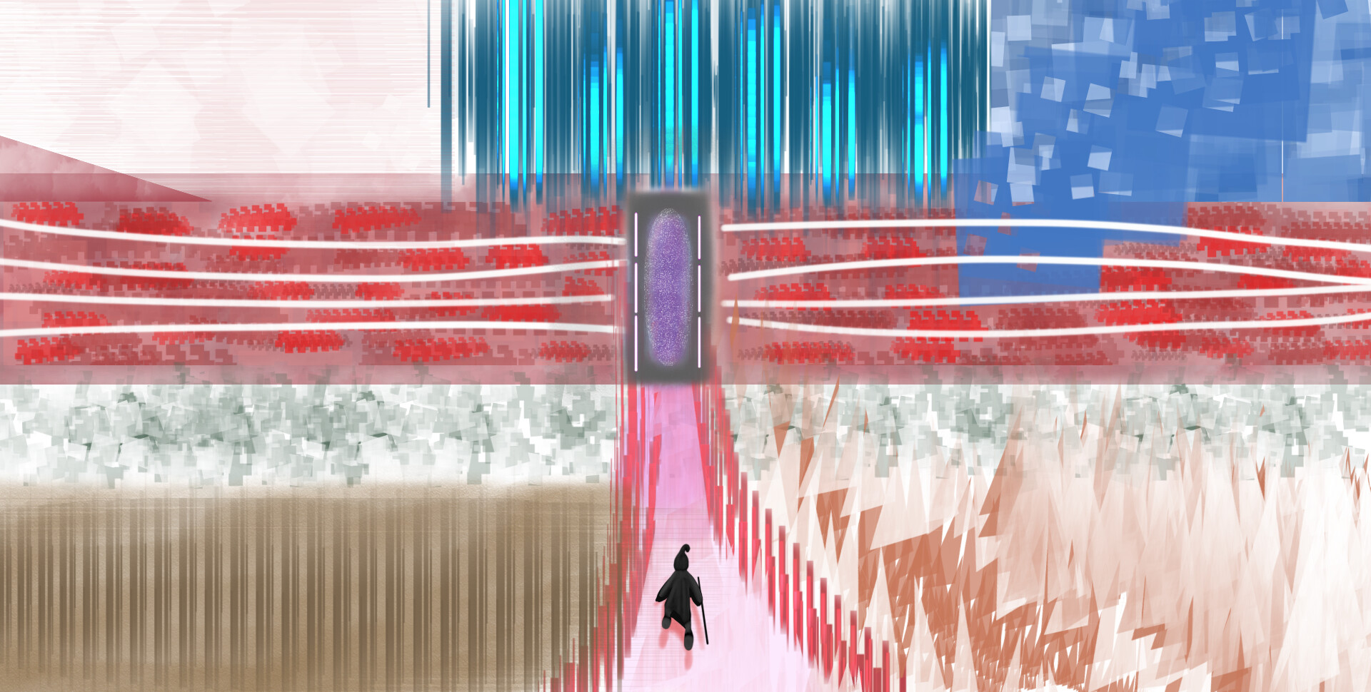 ArtStation - Wanderer Wizard - Escape the Prism