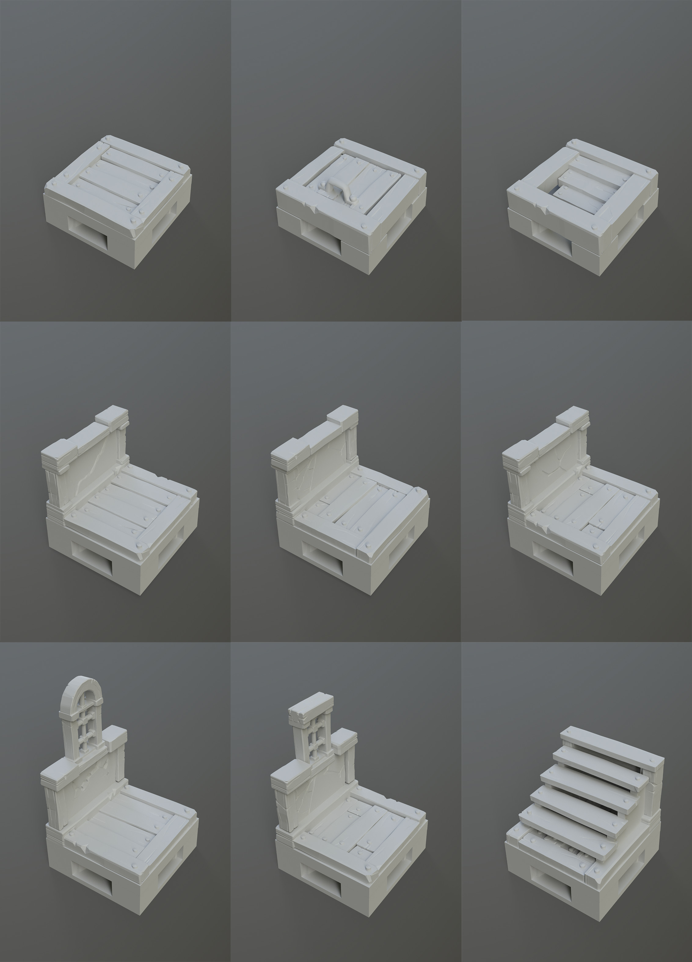 Crackpot Assembly | Boris Dimitrijevic - Modular 3d Printable Tiles for a Roleplaying Environment