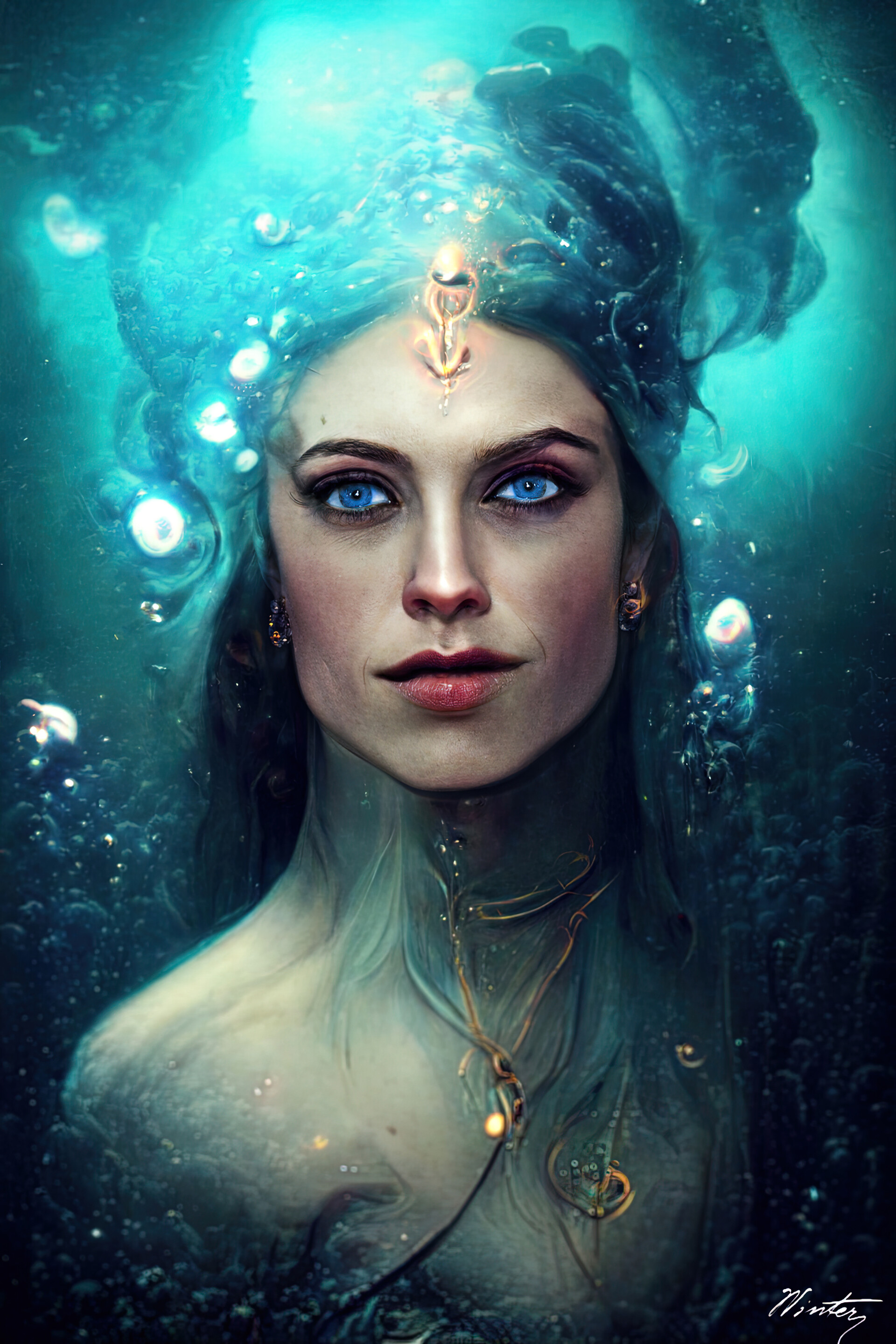 ArtStation - Female Citizen of Atlantis