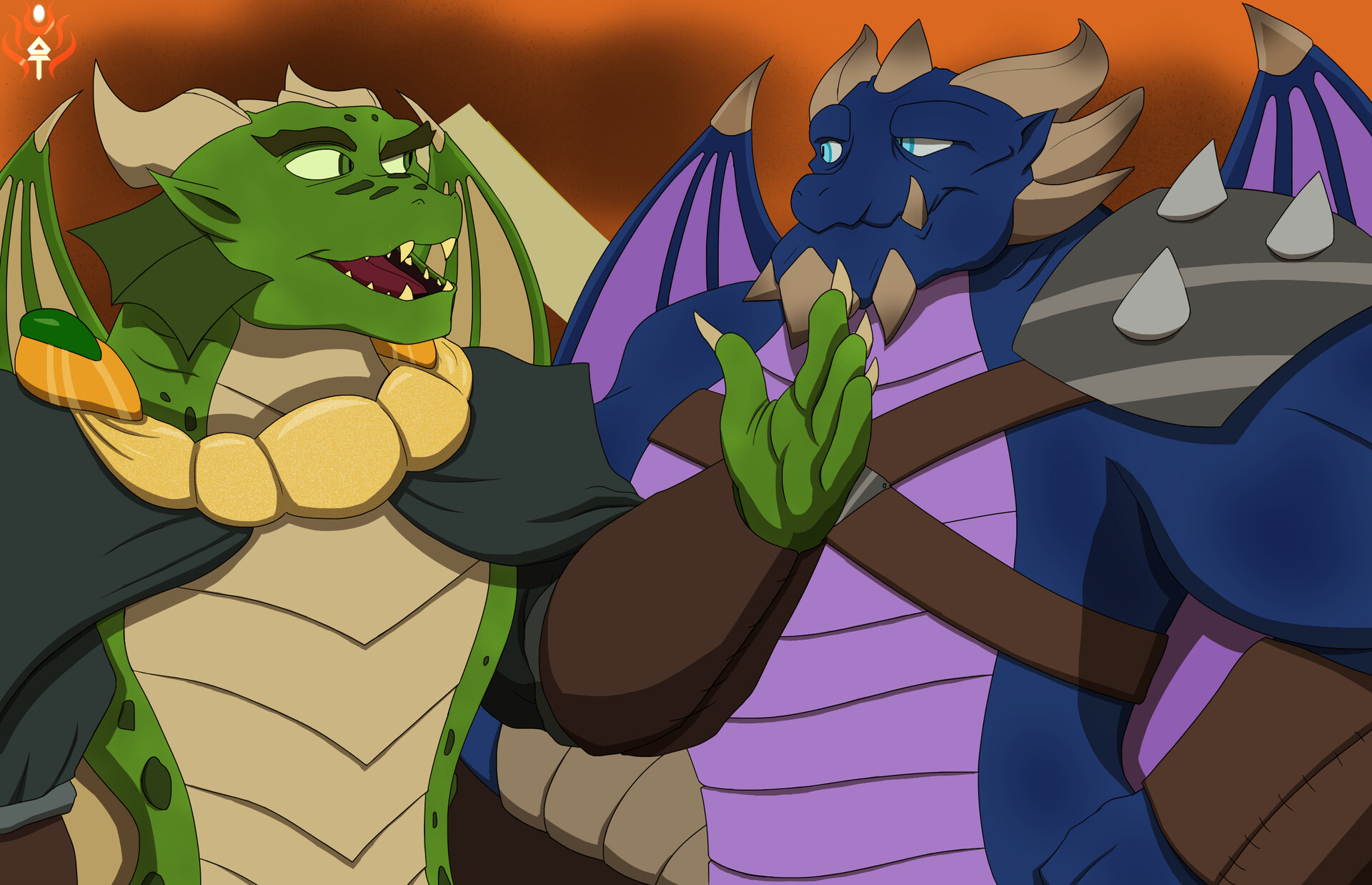 ArtStation - Megatronic Legacy: Dragons Reunited