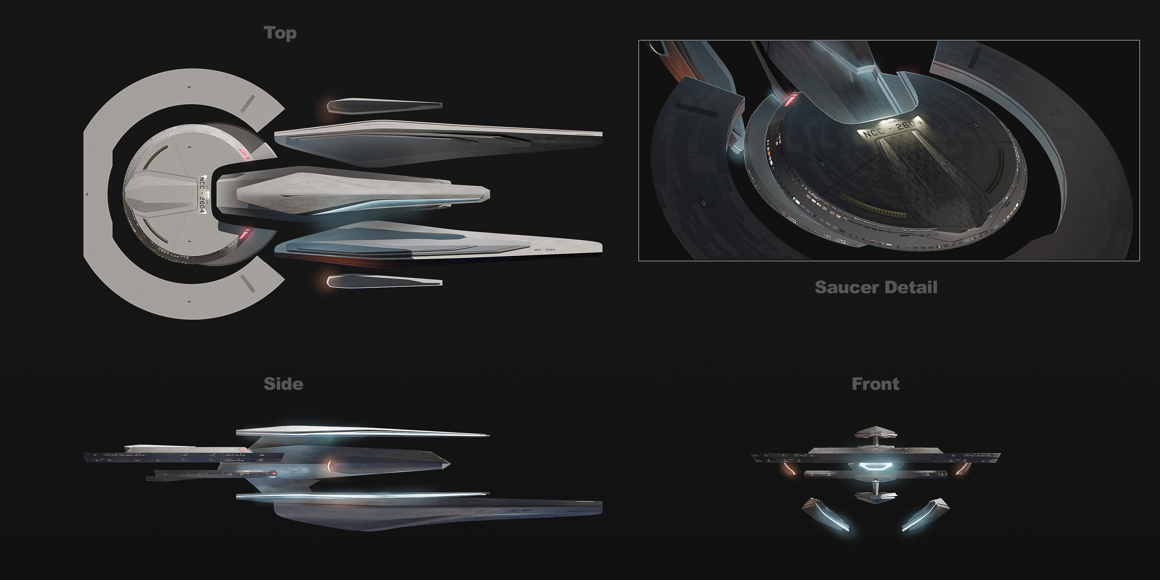 USS Credence (Star Trek: Discovery), concept design. Concept by ...