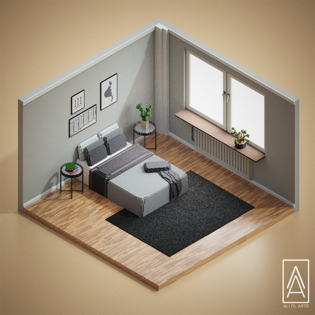 ArtStation - Just a Room