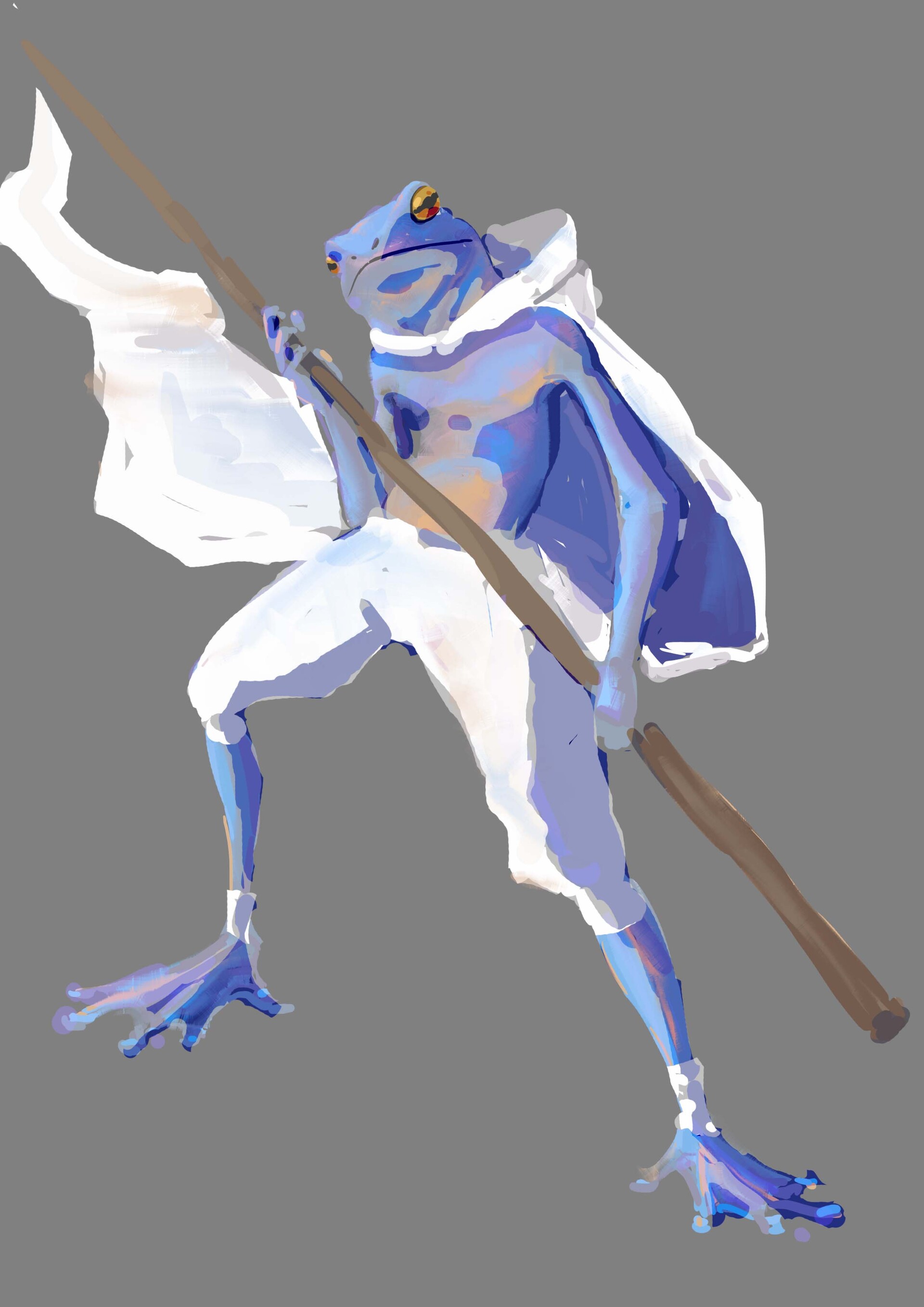 ArtStation - KUNG FU FROG