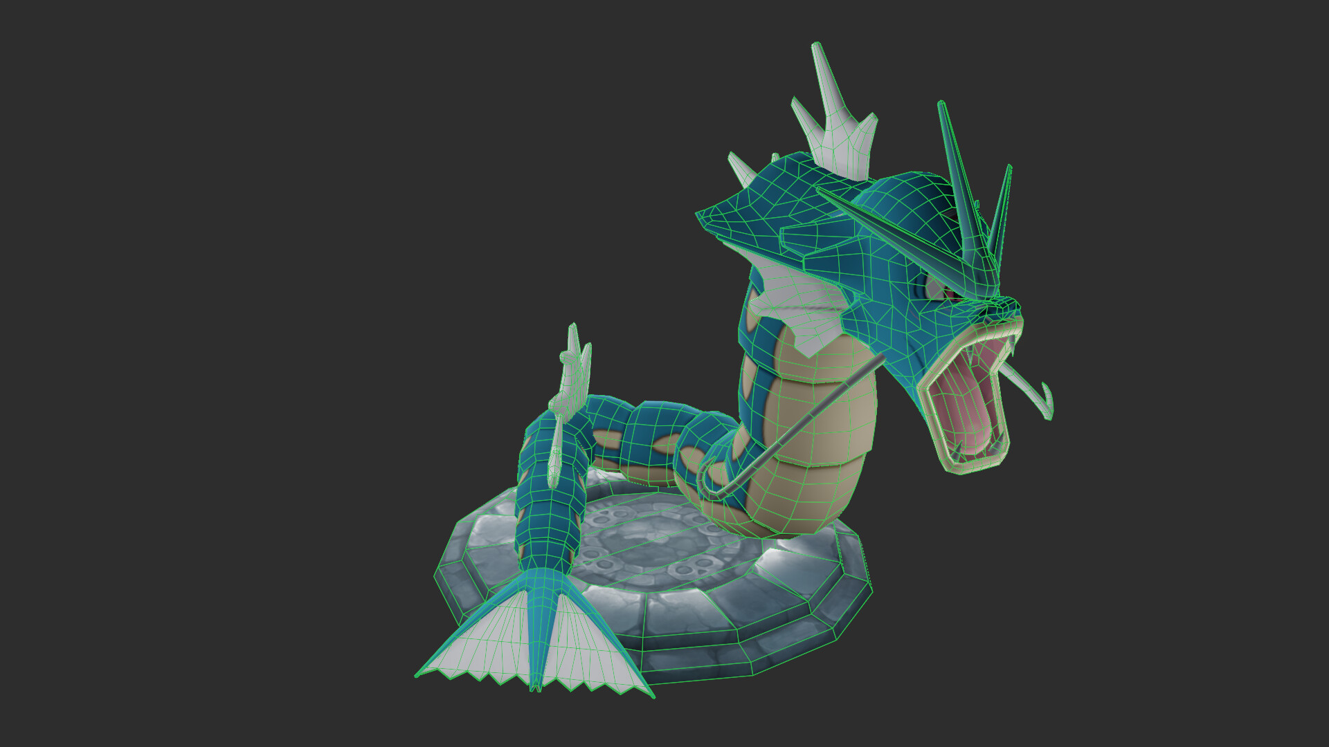 Mayuresh Satam - Pokemon Regialpha Project : Red's Gyarados