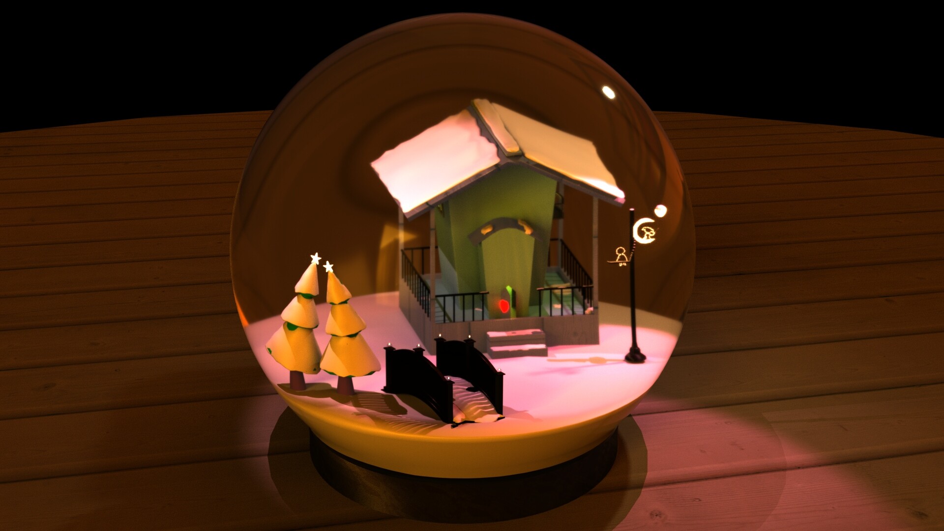 ArtStation - Snow Globe 3D