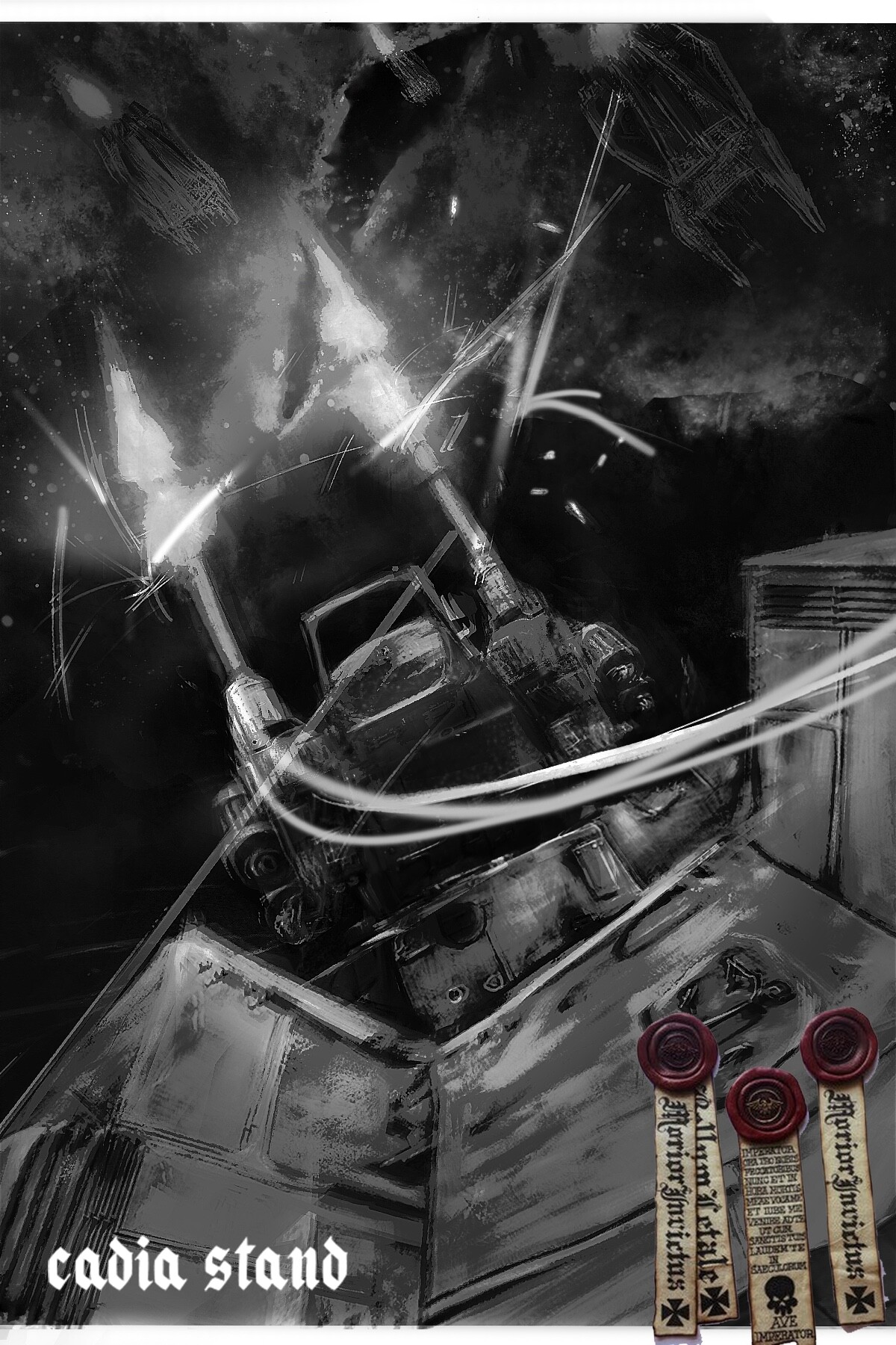 ArtStation - Cadia on fire