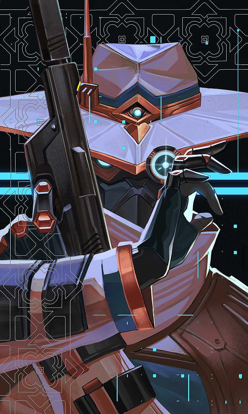 Artstation Valorant Cypher Fan Art