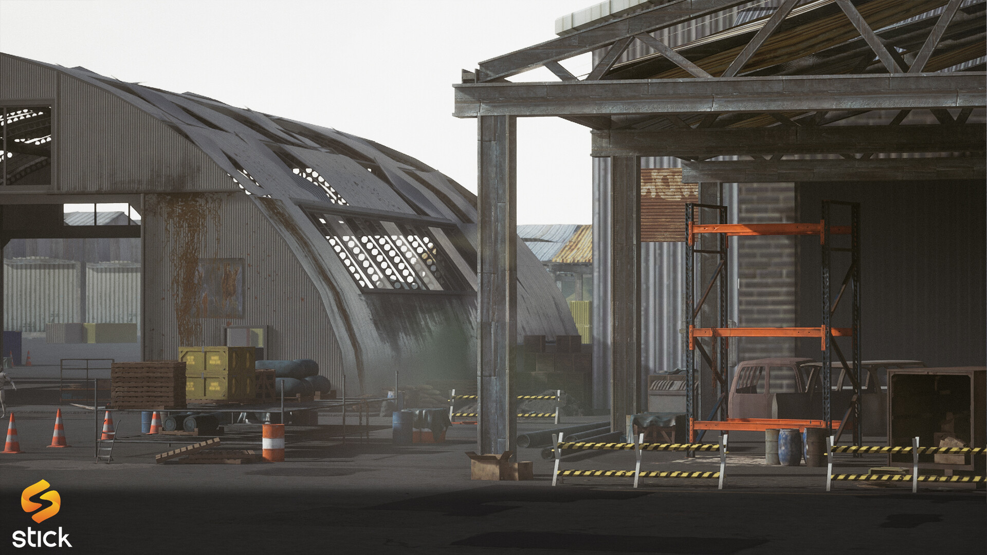 Digital-Stick - Military scene prototype